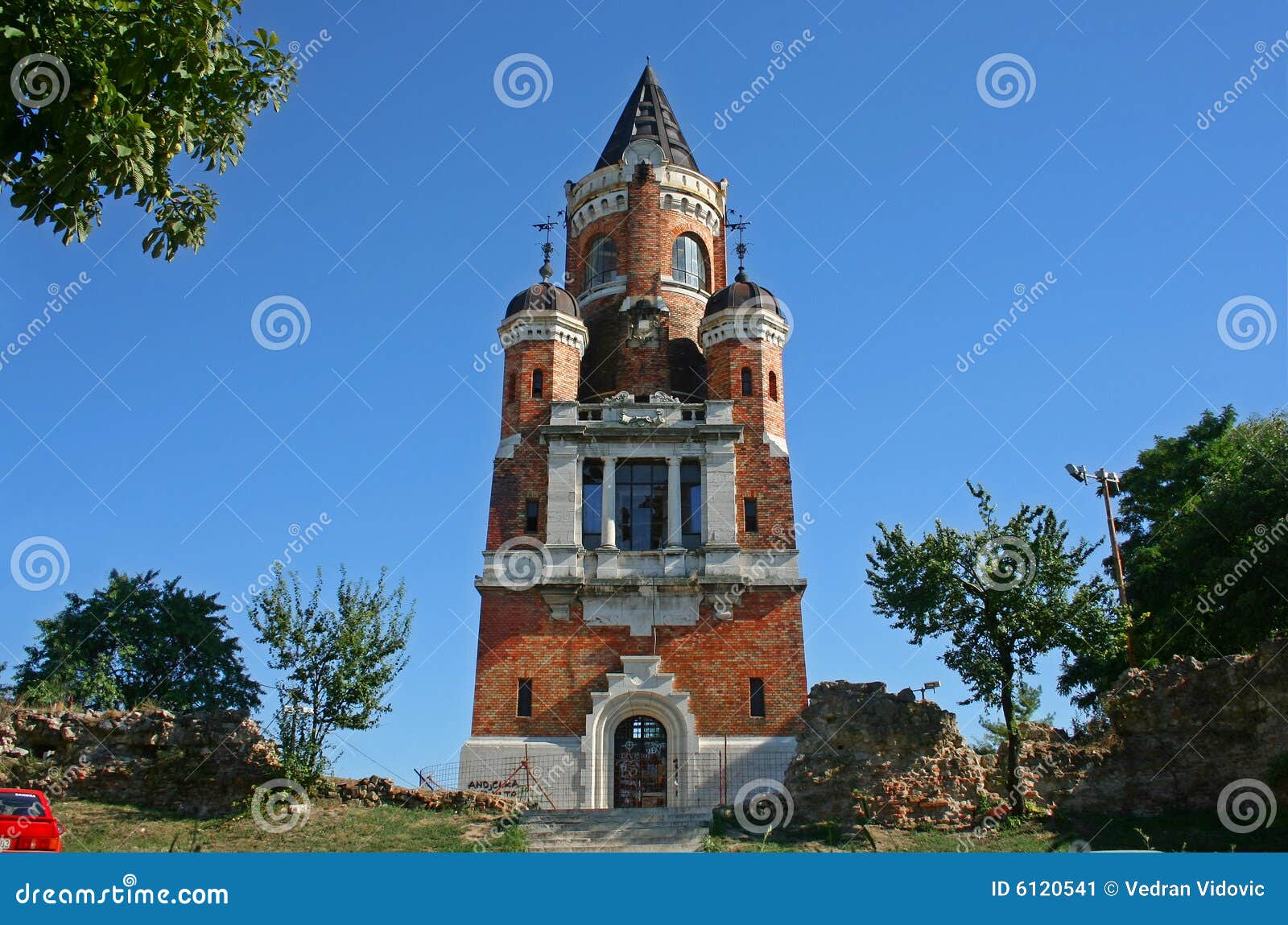 Gardos tower stock image. Image of fortress, decrepit - 6120541