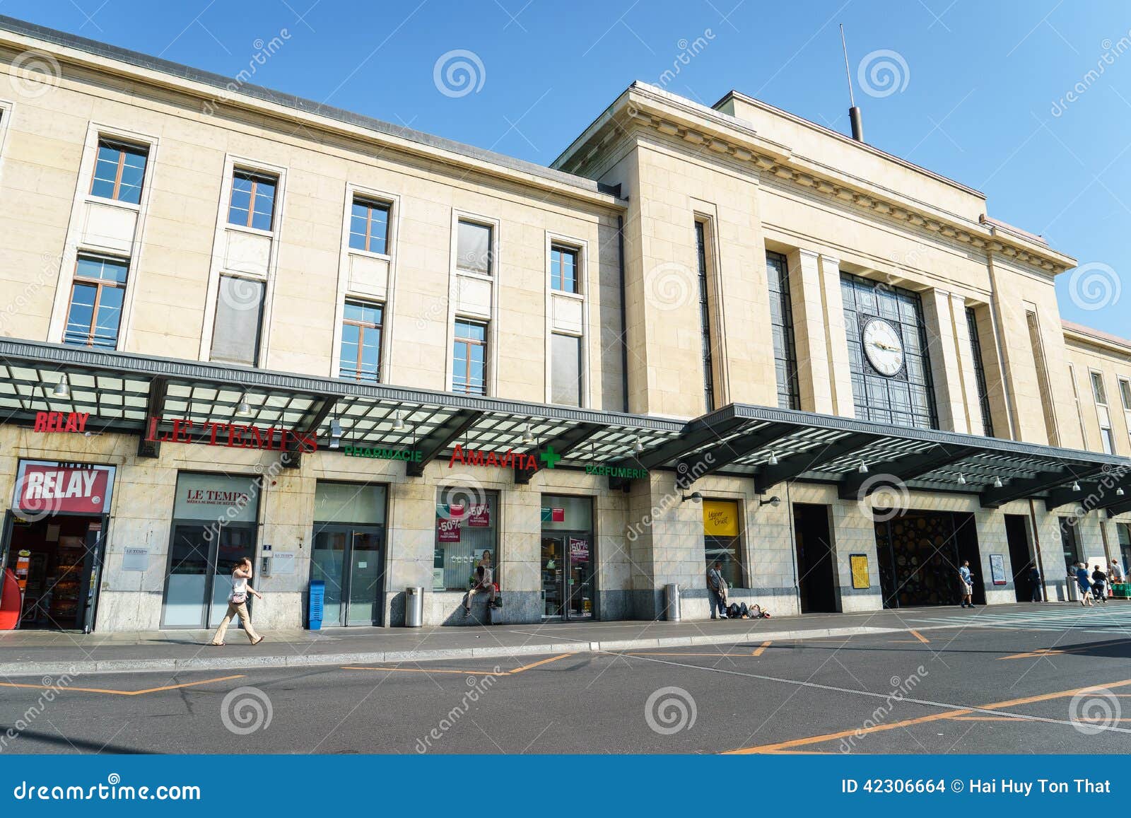 Gare Ferroviaire De Genève-Cornavin Image stock éditorial - Image du ...