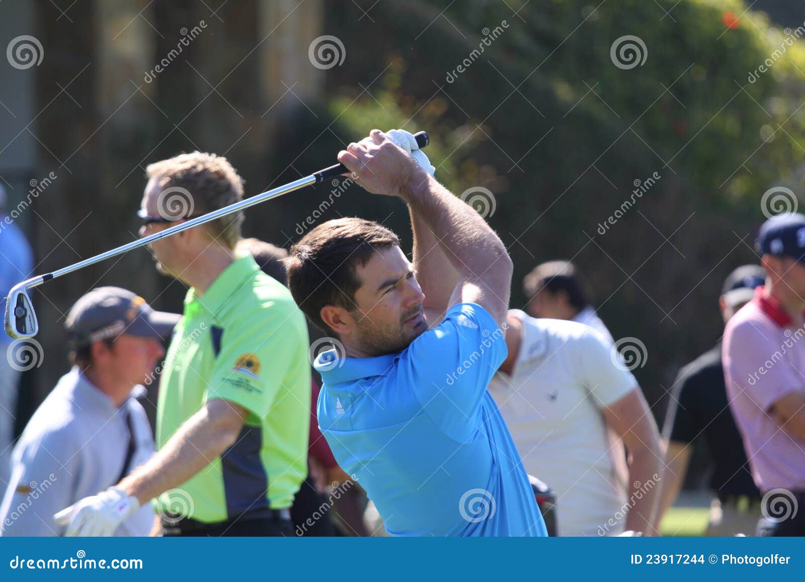 Gareth Maybin at Andalucia Golf Open, Marbella Editorial Stock Image ...