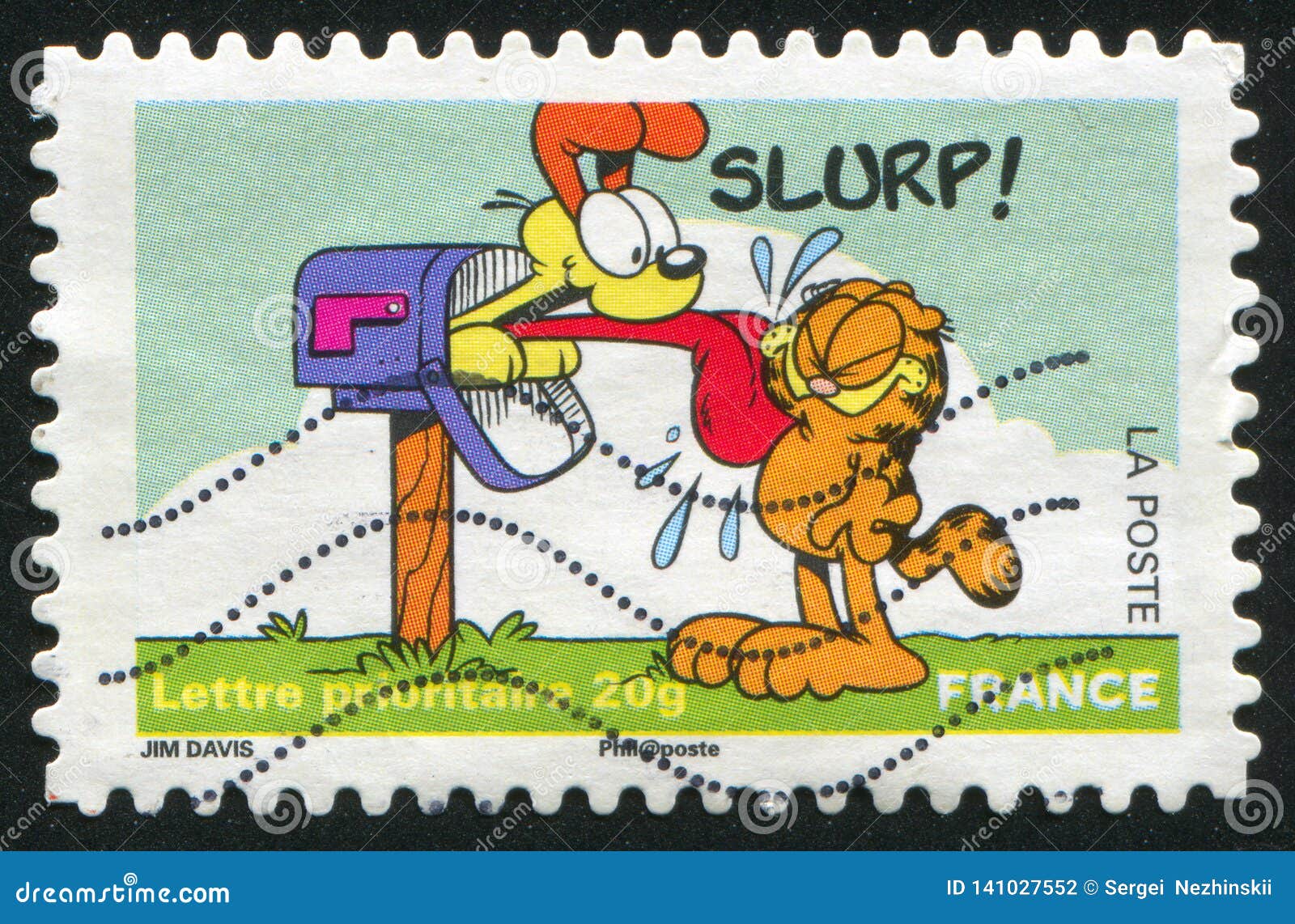 Garfield editorial photography. Image of correspondence - 141027552