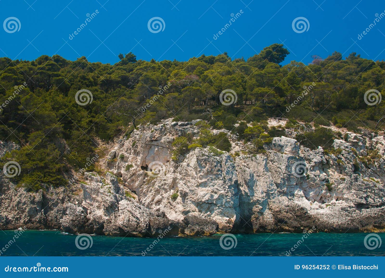 Gargano National Park: Tremiti Island Stock Photo - Image of faraglioni ...