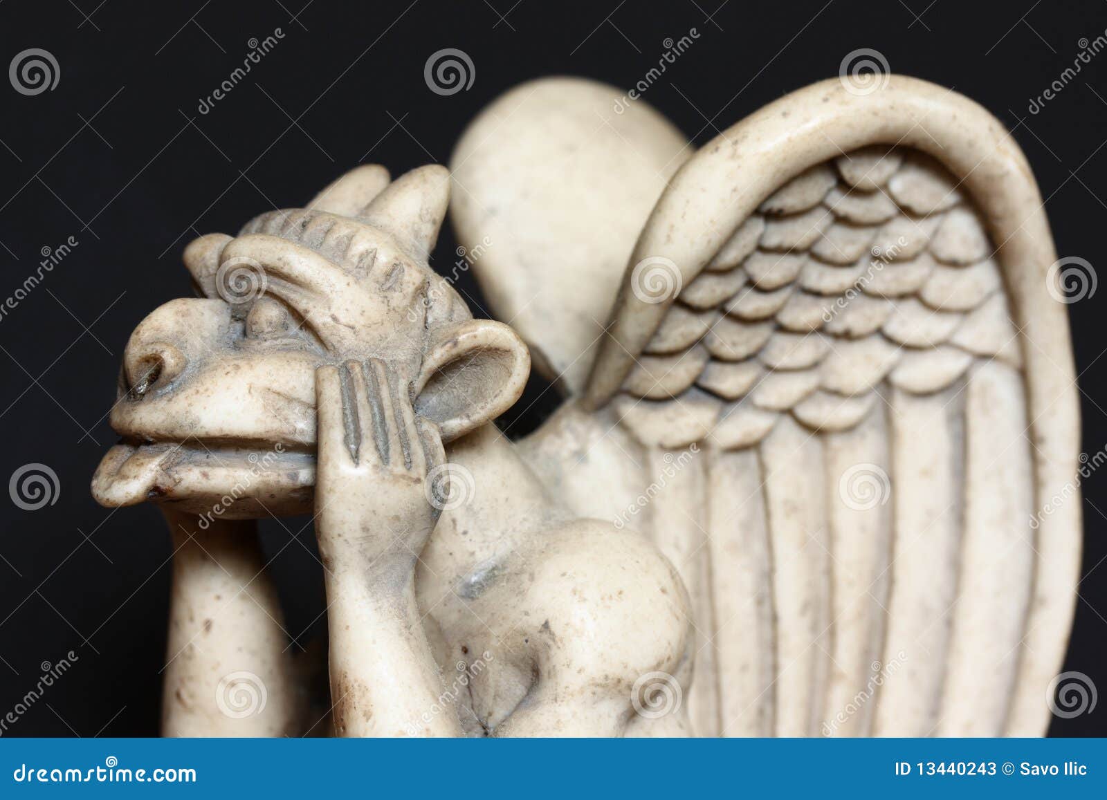 Gargoyle stock image. Image of grotesque, cute, decorative - 13440243