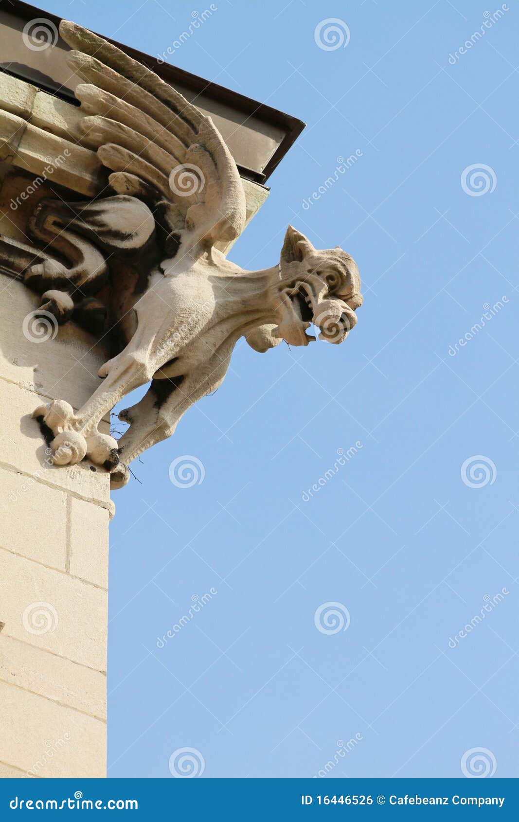 Gargoyle stock photo. Image of gargoyles, vintage, university - 16446526