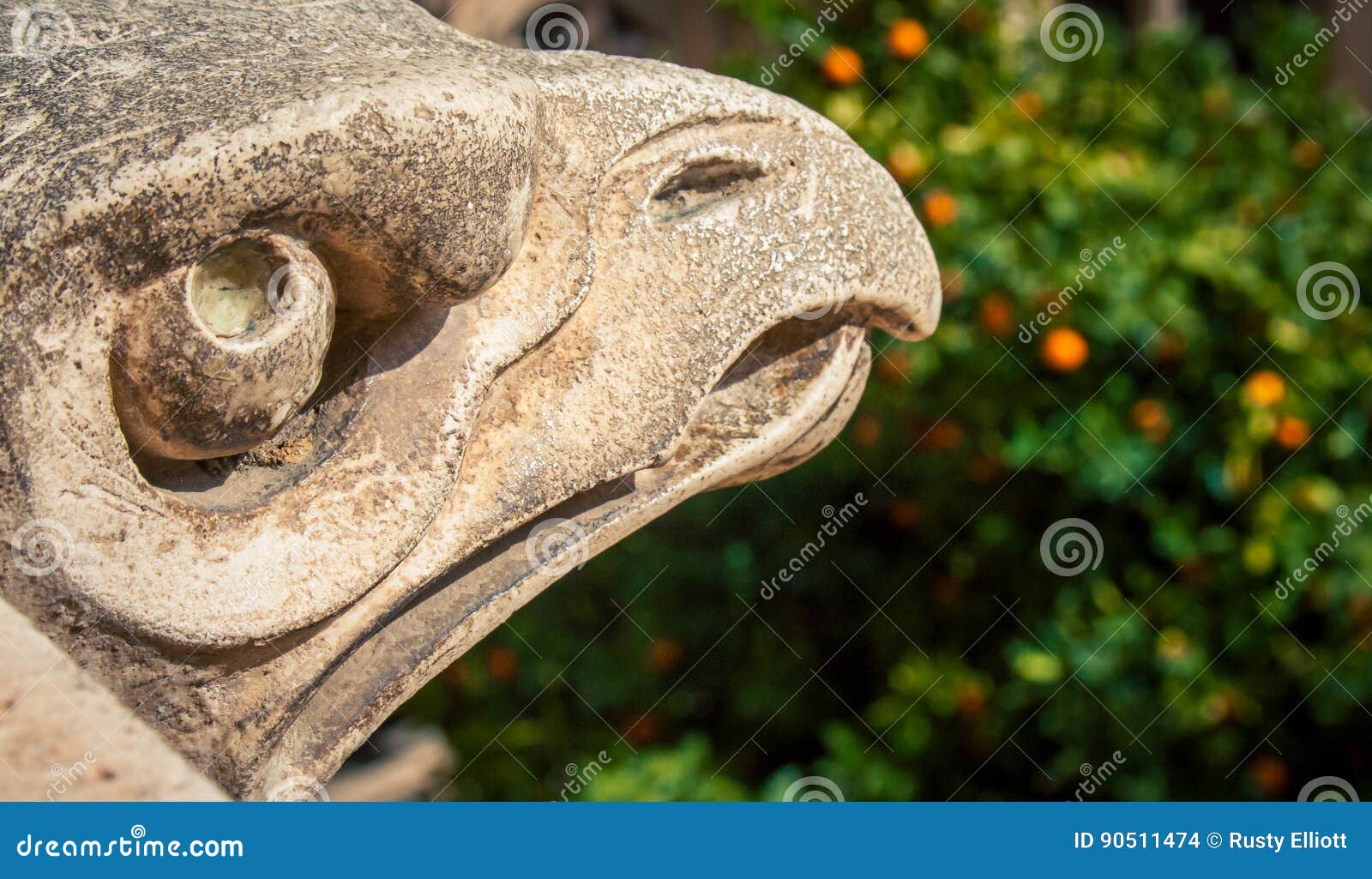 Gargoyle toledo spain stock photo. Image of architecture - 90511474