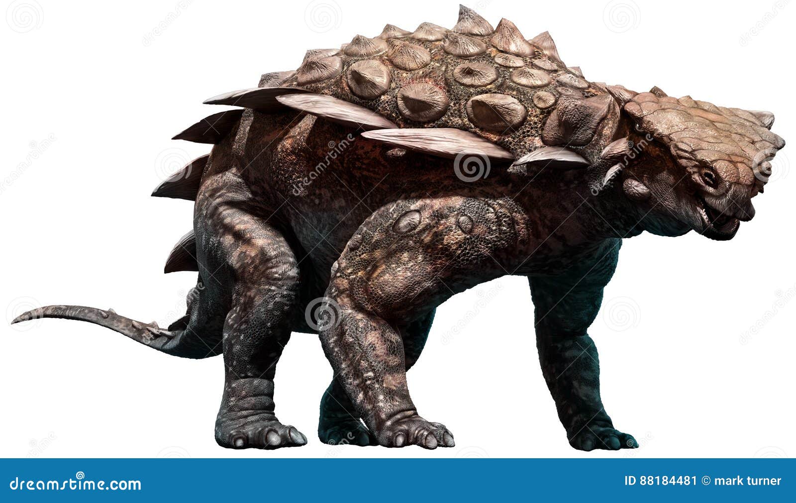 Gargoyleosaurus illustrazione di stock. Illustrazione di preistorico ...