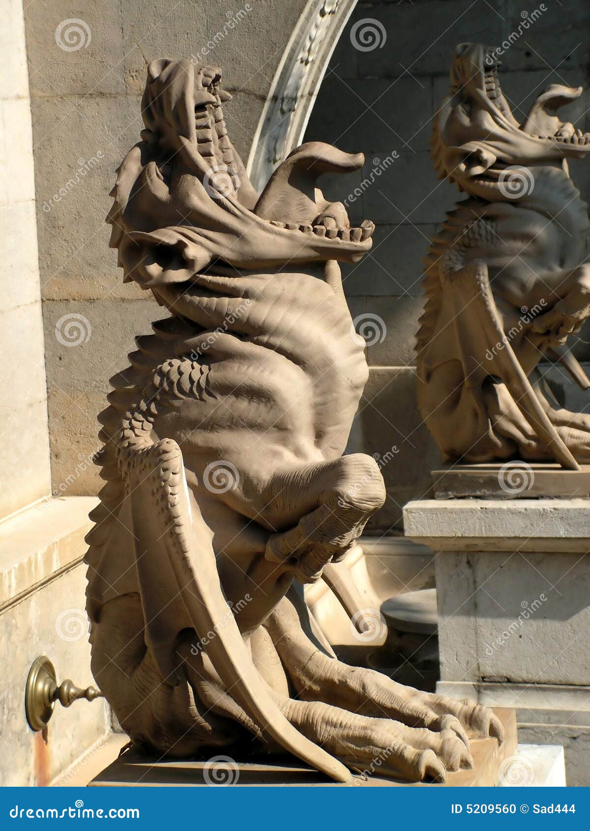 Gargoyles stock photo. Image of architecture, dramatic - 5209560