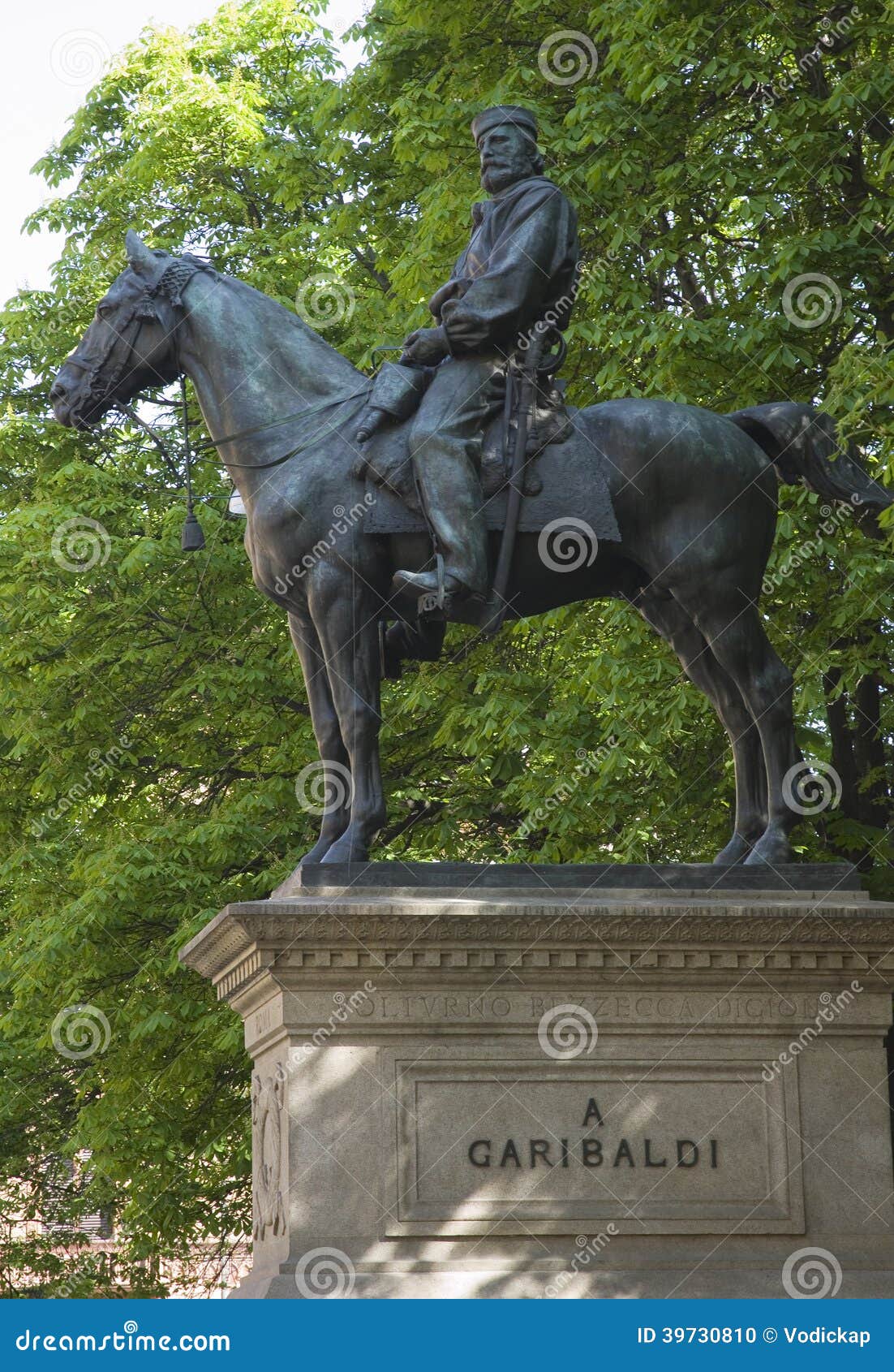 Garibaldi stock photo. Image of green, statuary, site - 39730810