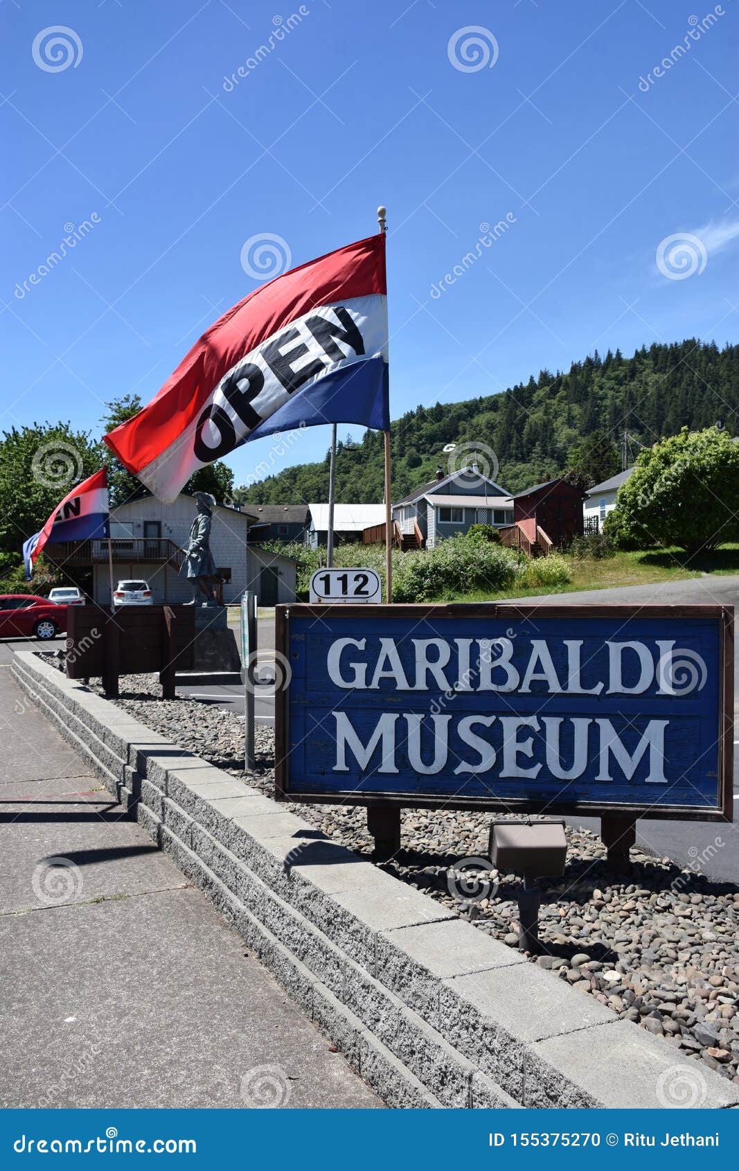 Garibaldi Museum in Oregon editorial image. Image of monument - 155375270