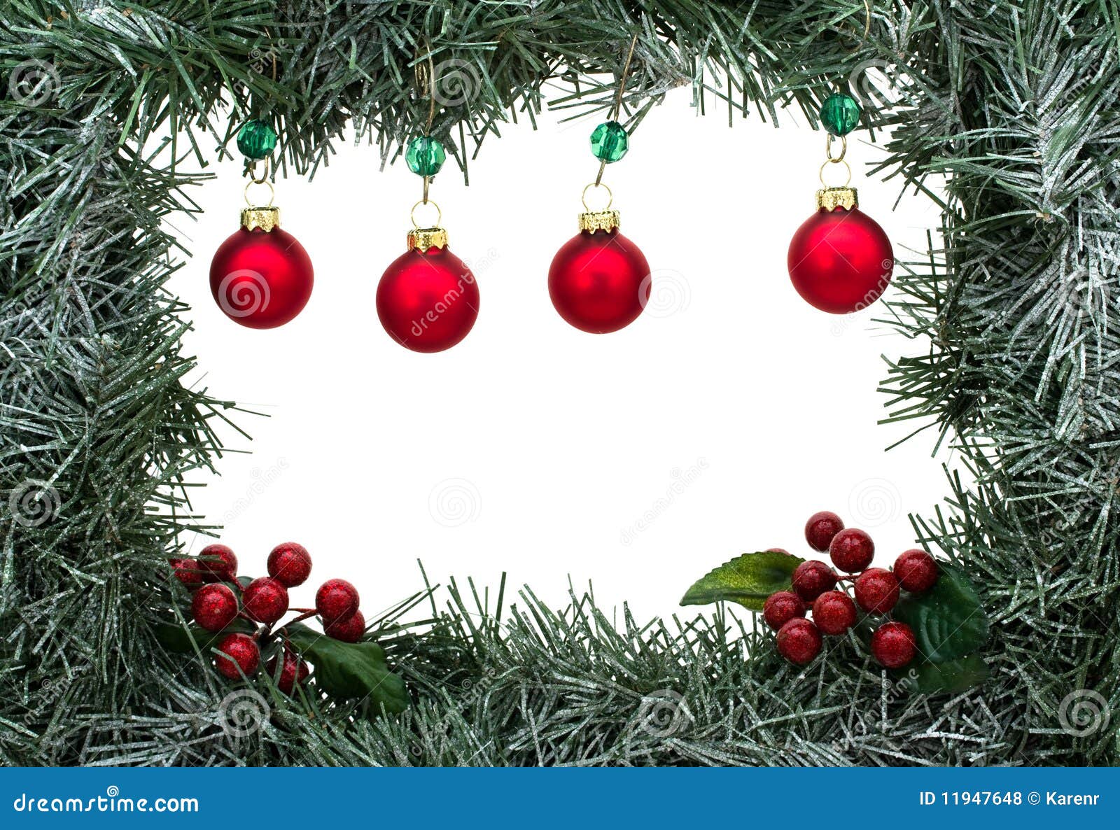 Garland Border stock photo. Image of green, decoration - 11947648