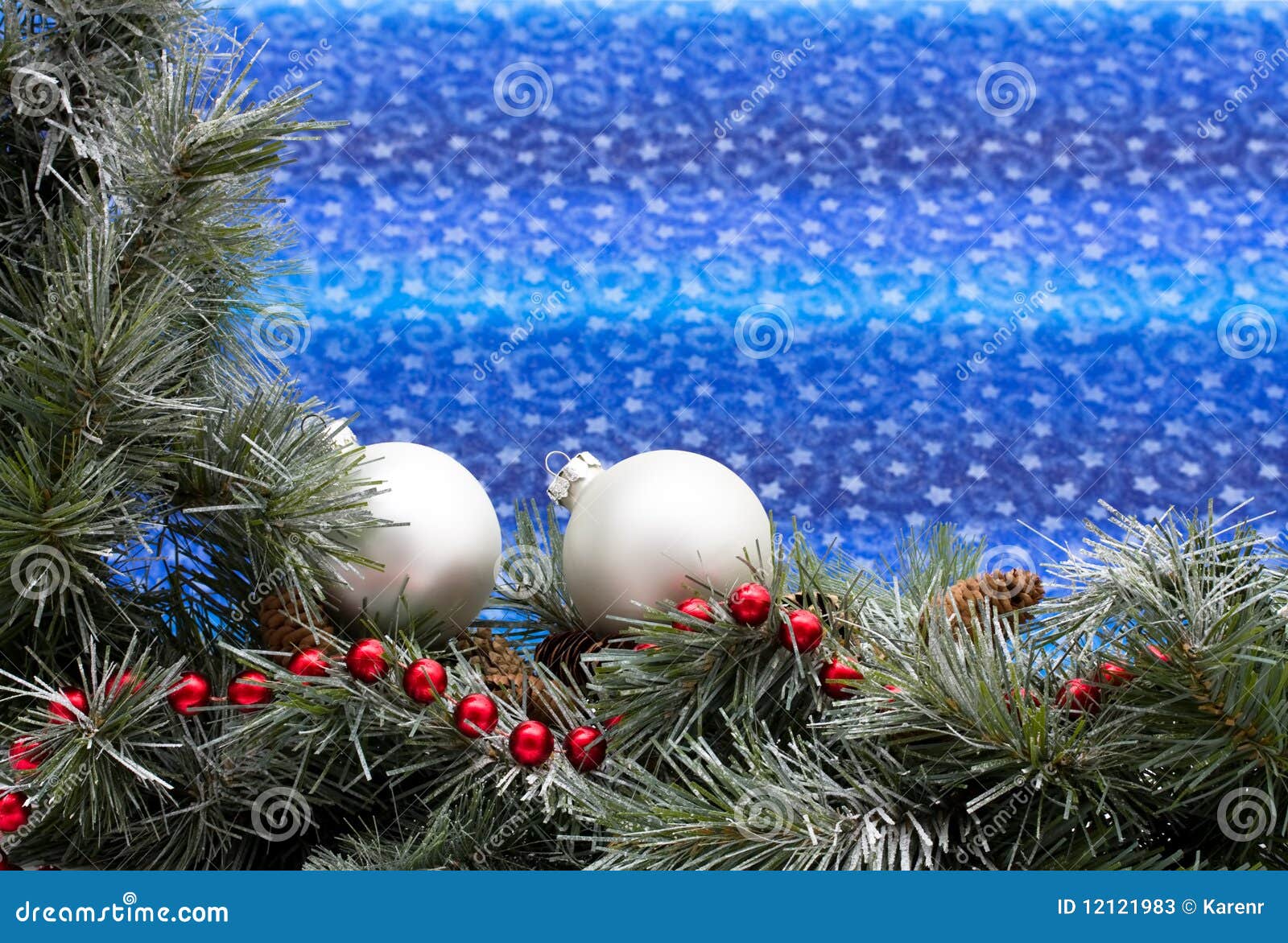 Garland Border stock image. Image of merry, decoration - 12121983