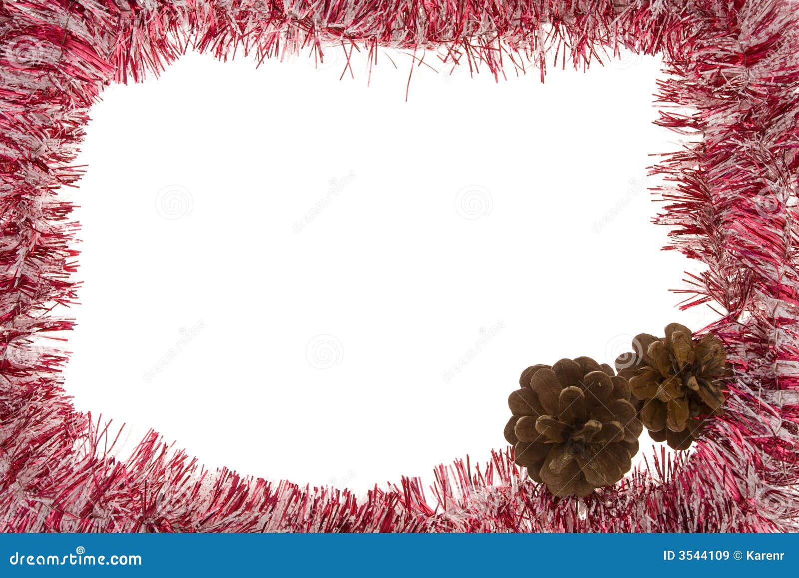 Garland Border stock image. Image of season, decoration - 3544109