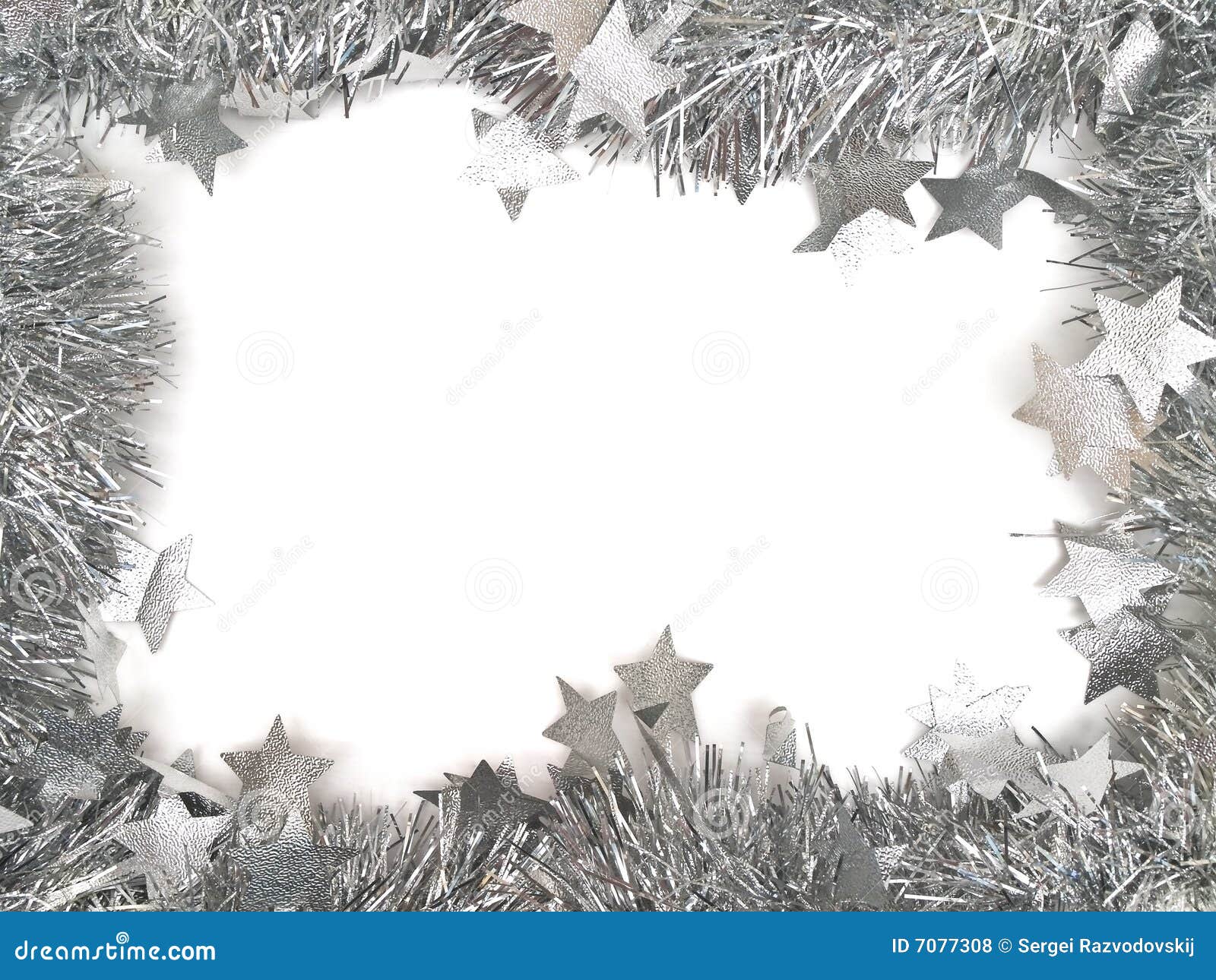 Garland border stock photo. Image of december, framework - 7077308