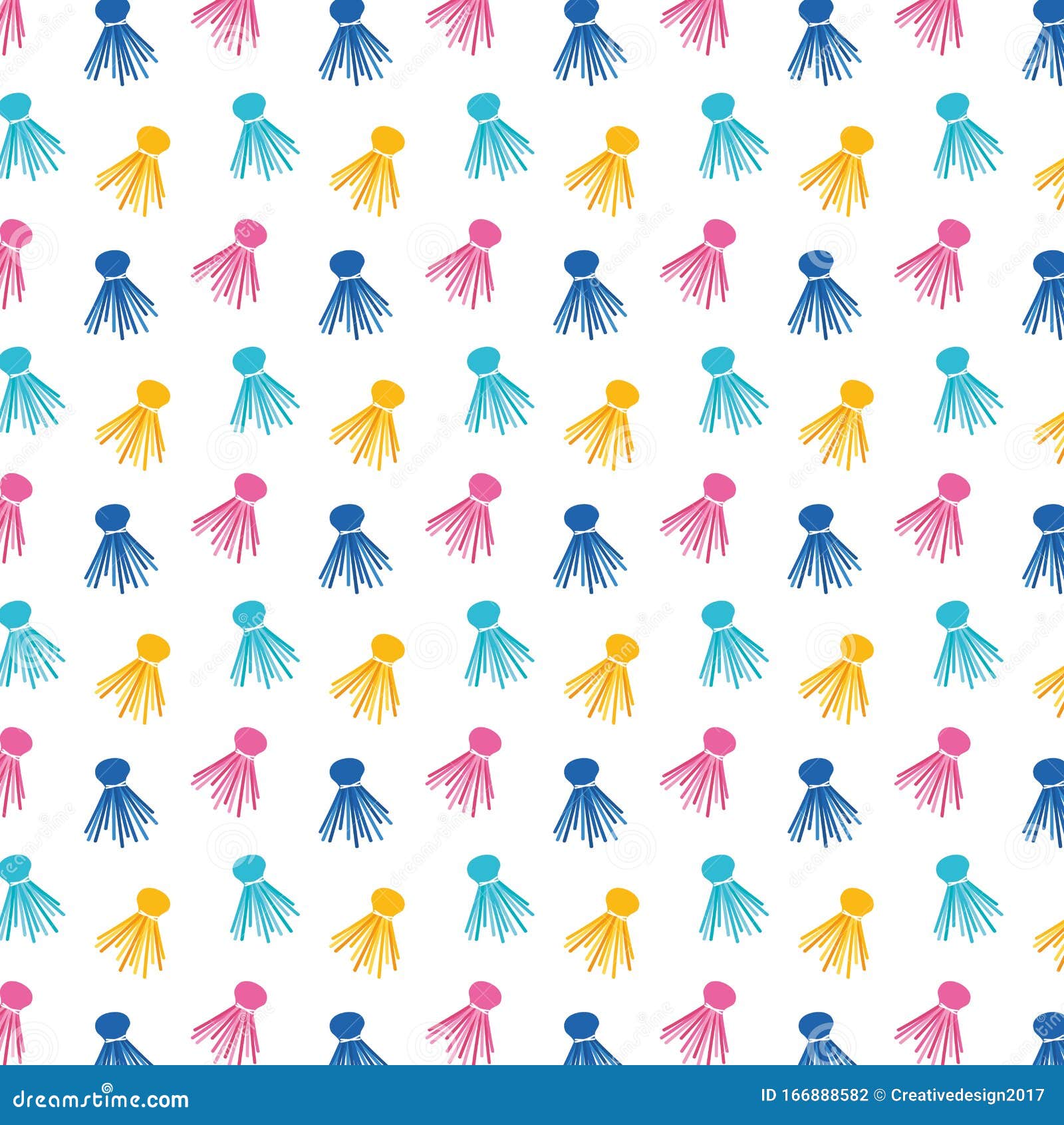 Garland Pattern. Vector Design Stock Vector - Illustration of fashion ...