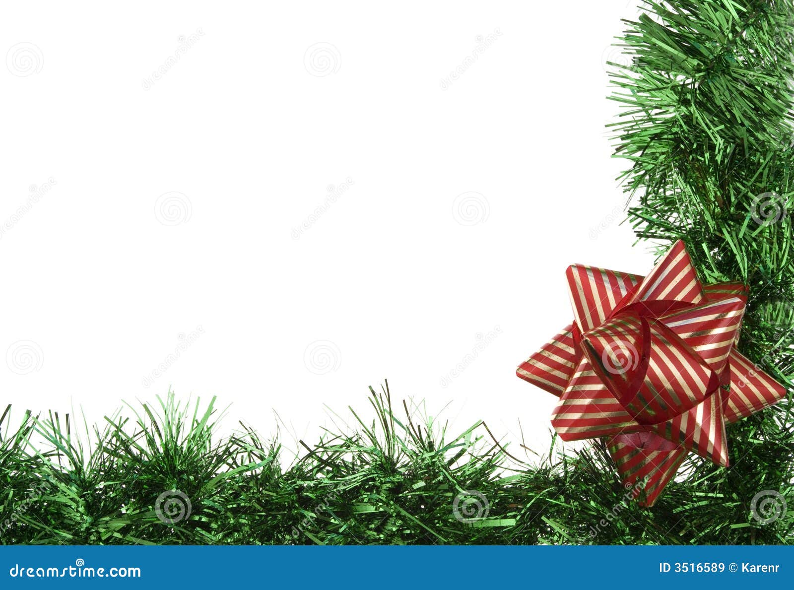 Garland Frame stock image. Image of evergreen, shiny, gift - 3516589