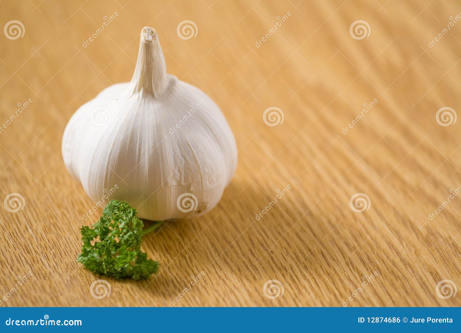 Garlic stock photo. Image of closeup, ingredient, healthy - 12874686