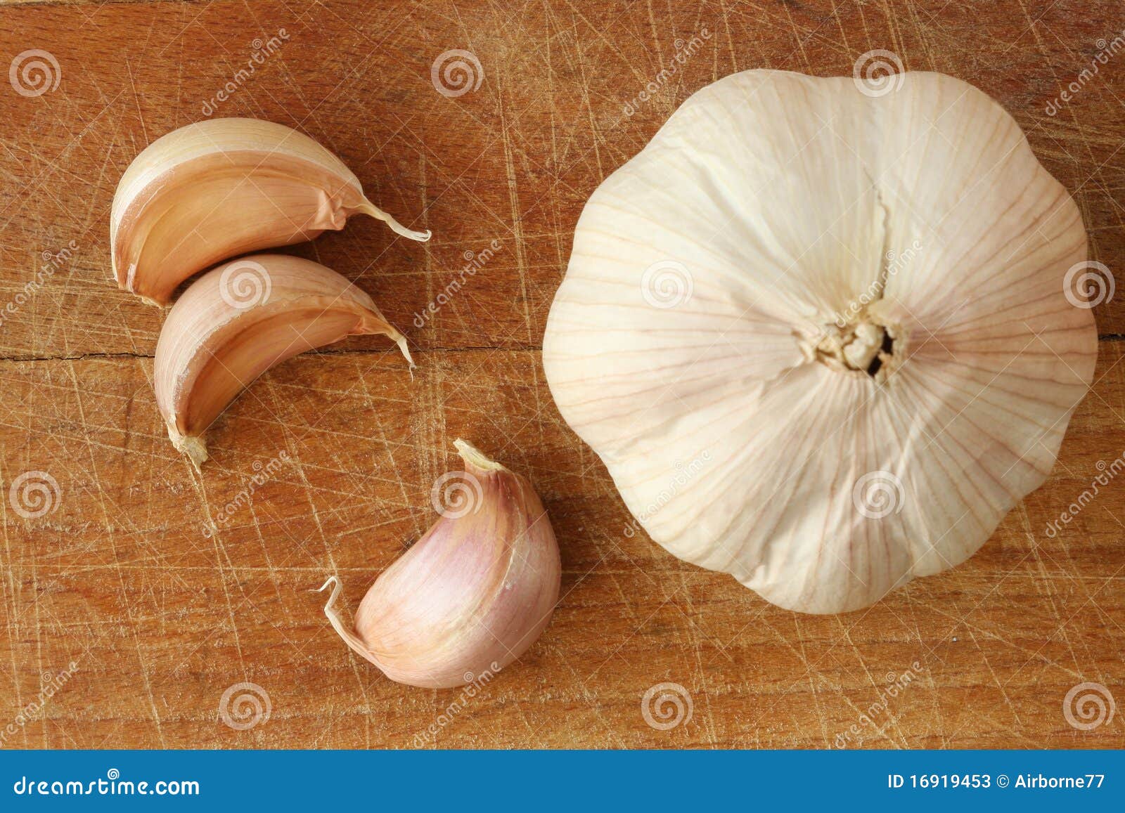 Garlic stock image. Image of crush, spice, chef, wood - 16919453