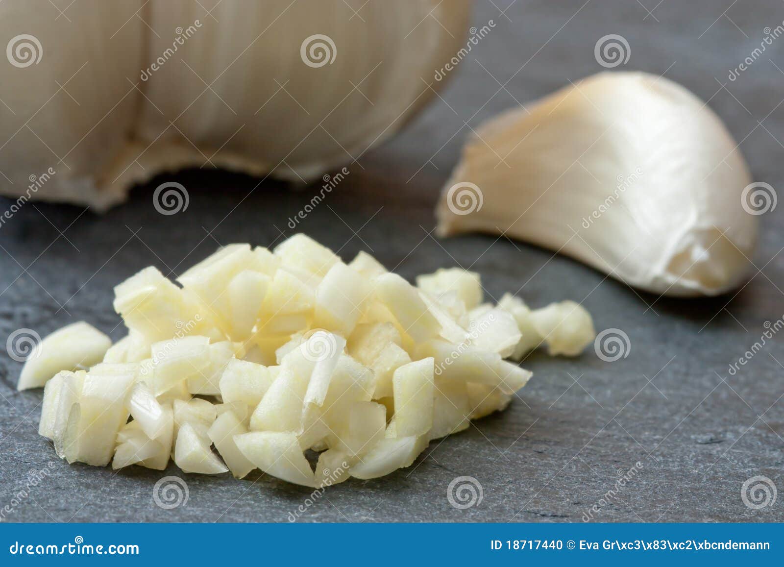 Garlic stock photo. Image of slice, kitchen, sliced, fresh - 18717440