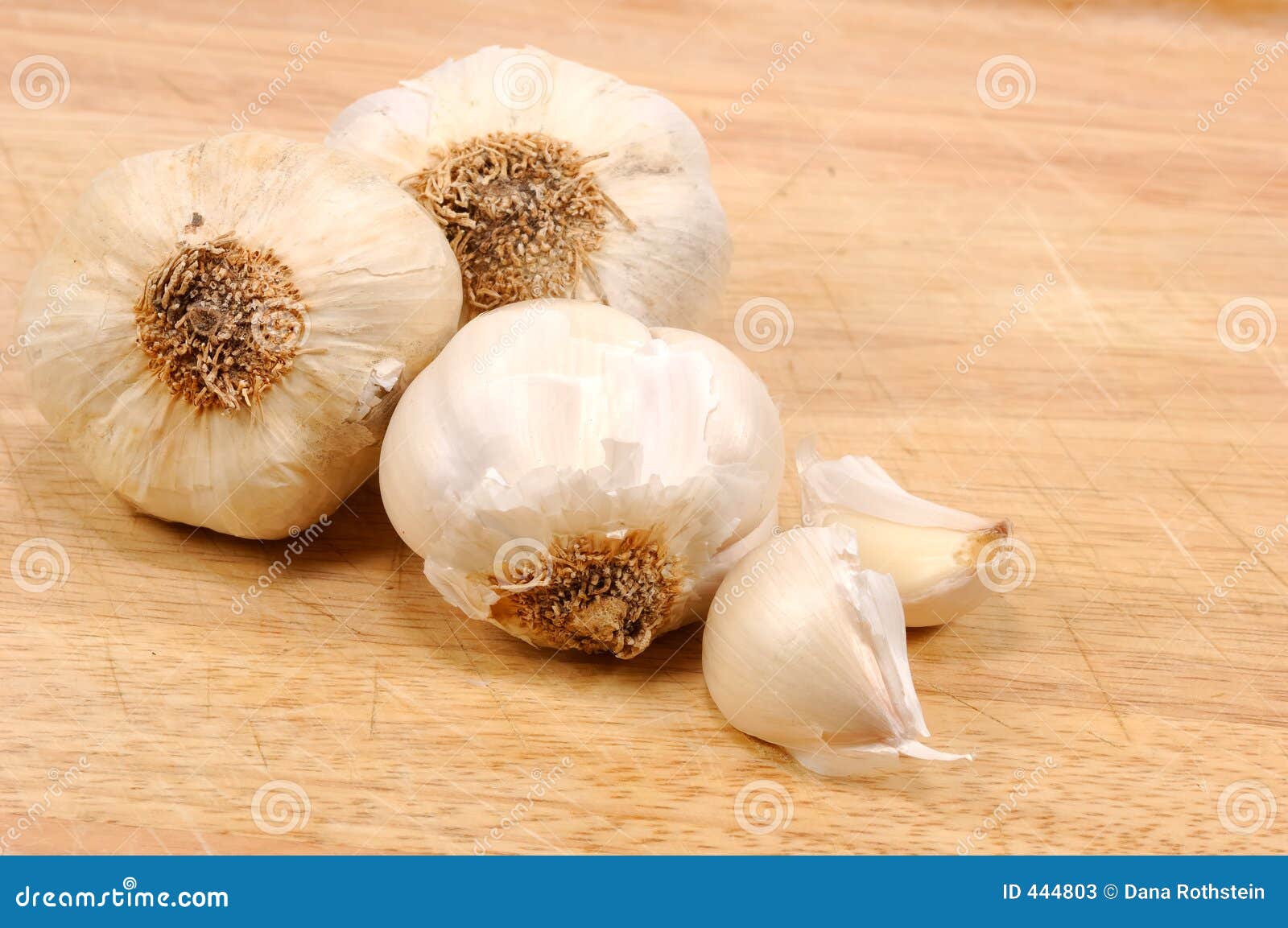 Garlic stock image. Image of garlic, fresh, home, board - 444803