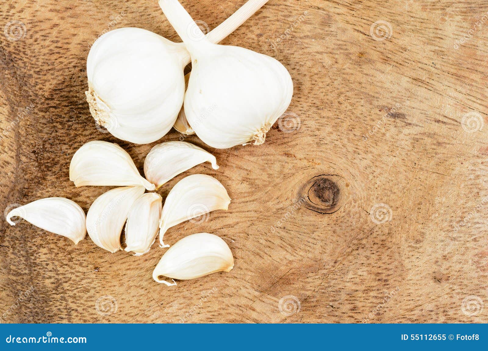 Garlic stock image. Image of ingredient, life, plant - 55112655