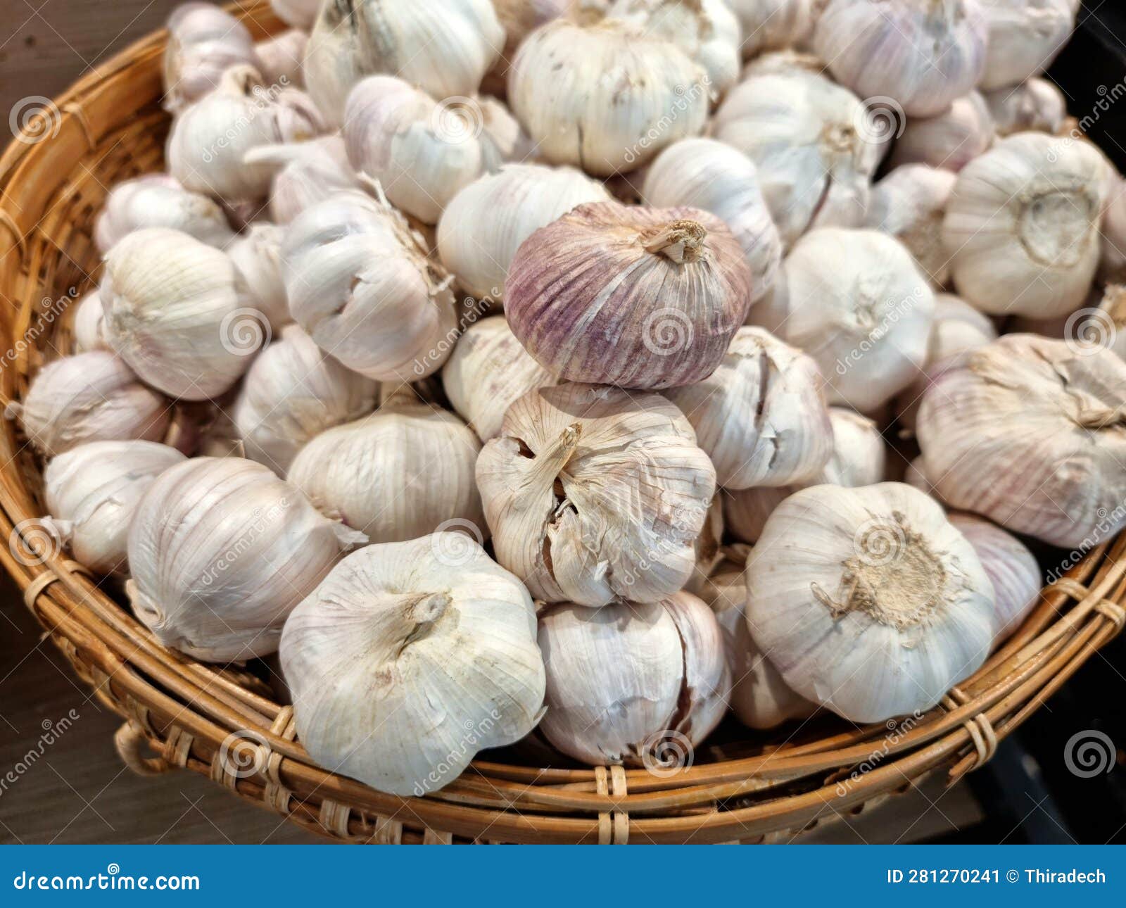 Garlic background stock image. Image of natural, fresh - 281270241