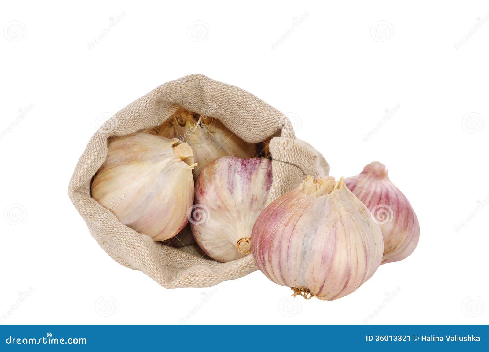 Garlic in bag stock image. Image of spice, nutrition - 36013321