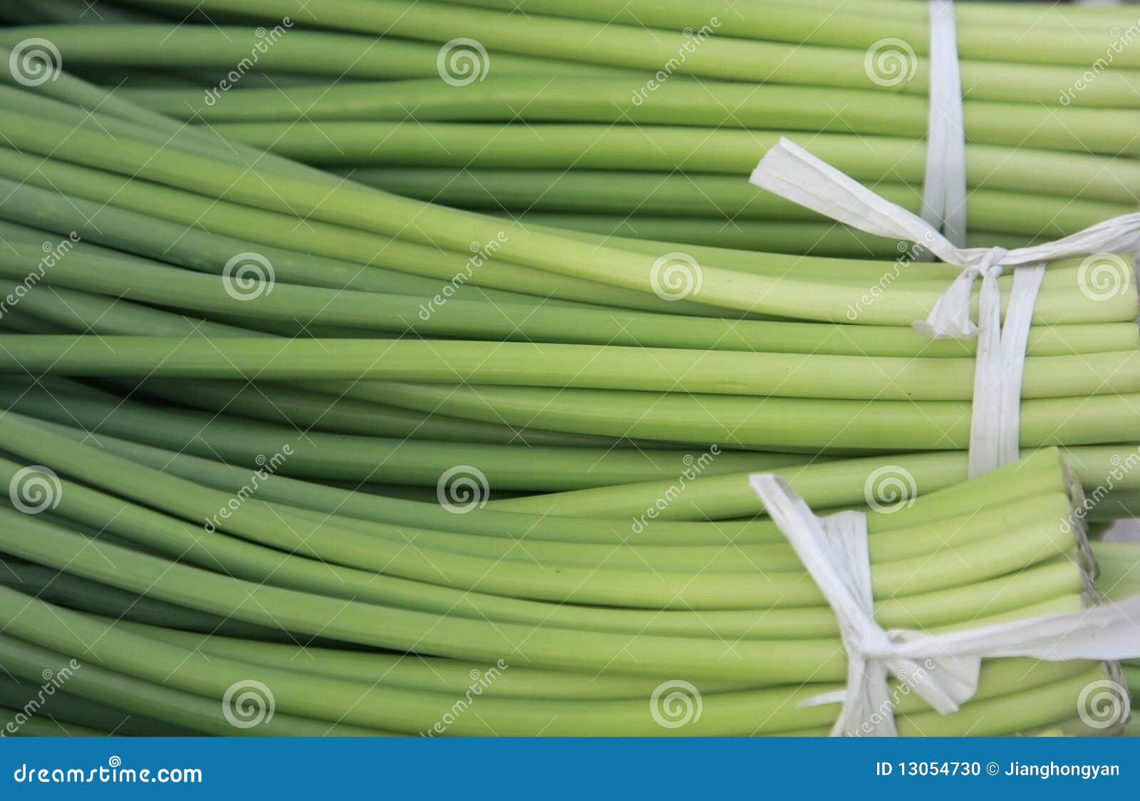 Garlic bolt stock photo. Image of ingredients, leeks - 13054730