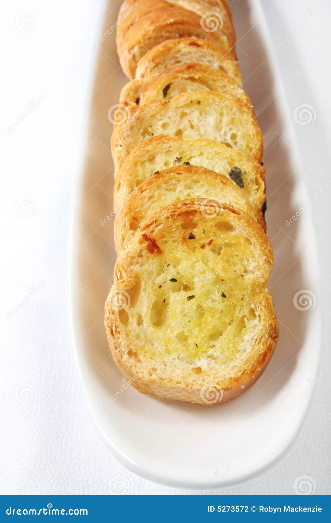 Garlic Bread stock photo. Image of butter, eating, napkin - 5273572