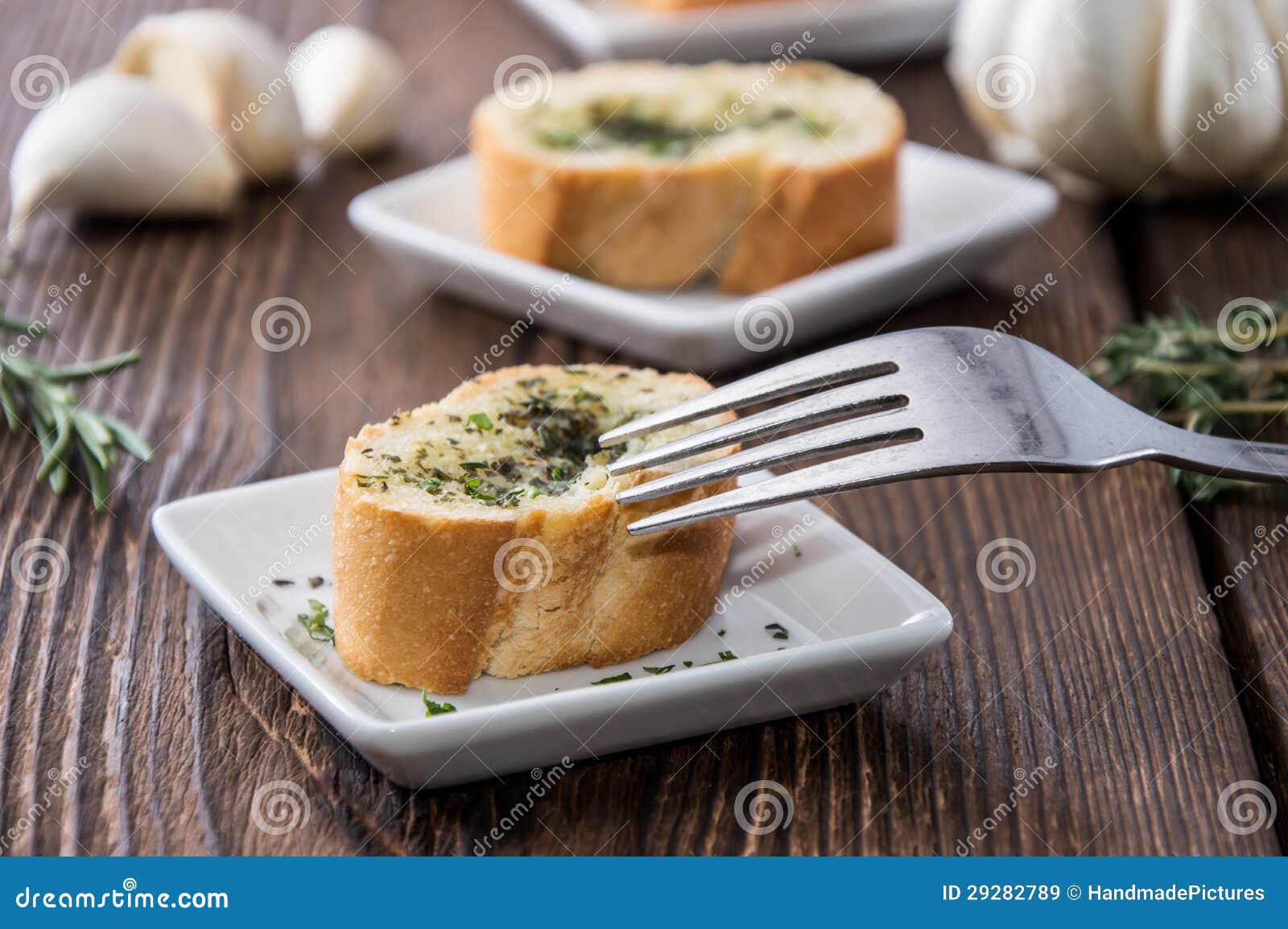 Garlic Bread Appetizer stock image. Image of macro, italian - 29282789