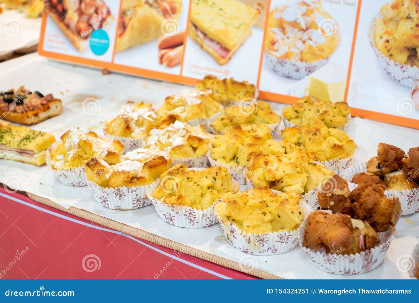 Garlic Bread Sold in Department Store Stock Image - Image of french ...
