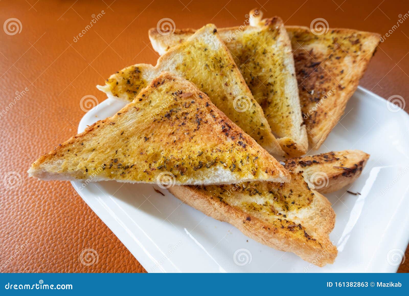 Garlic bread stock image. Image of butter, italian, diet - 161382863
