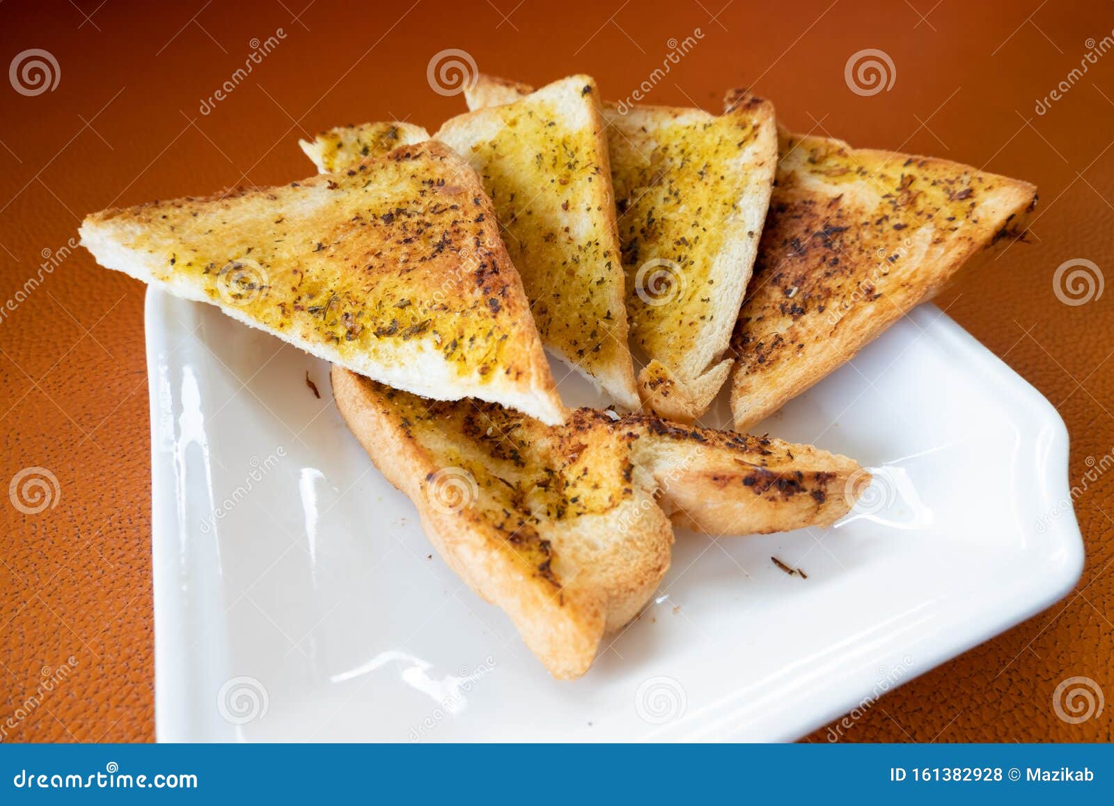 Garlic bread stock photo. Image of cheese, crispy, bruschetta - 161382928