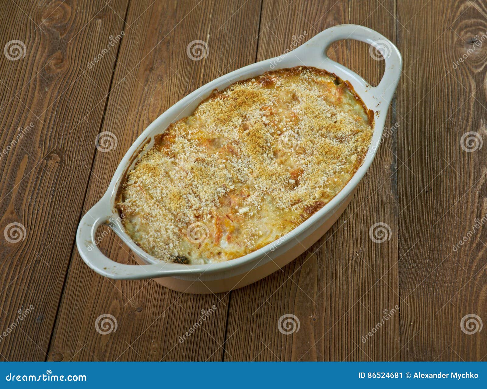 Garlic Cheddar Chicken Bake Stock Image - Image of cookery, italian ...