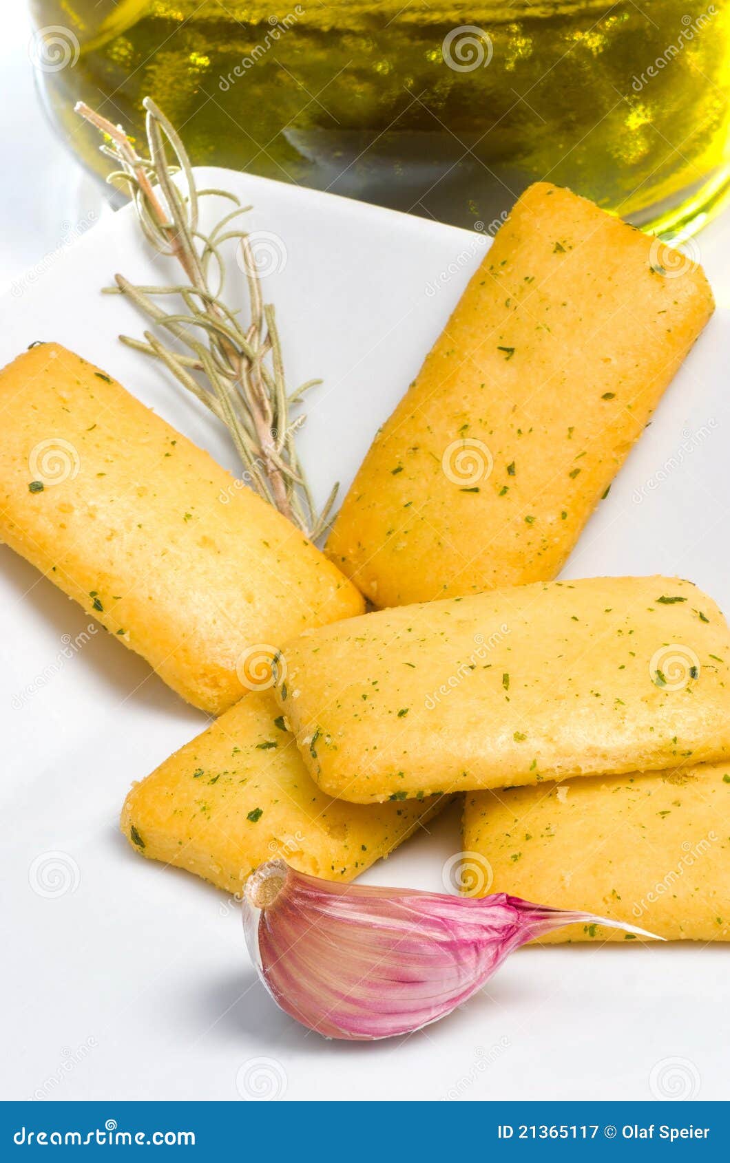 Garlic crackers stock image. Image of fresh, olive, crispy - 21365117