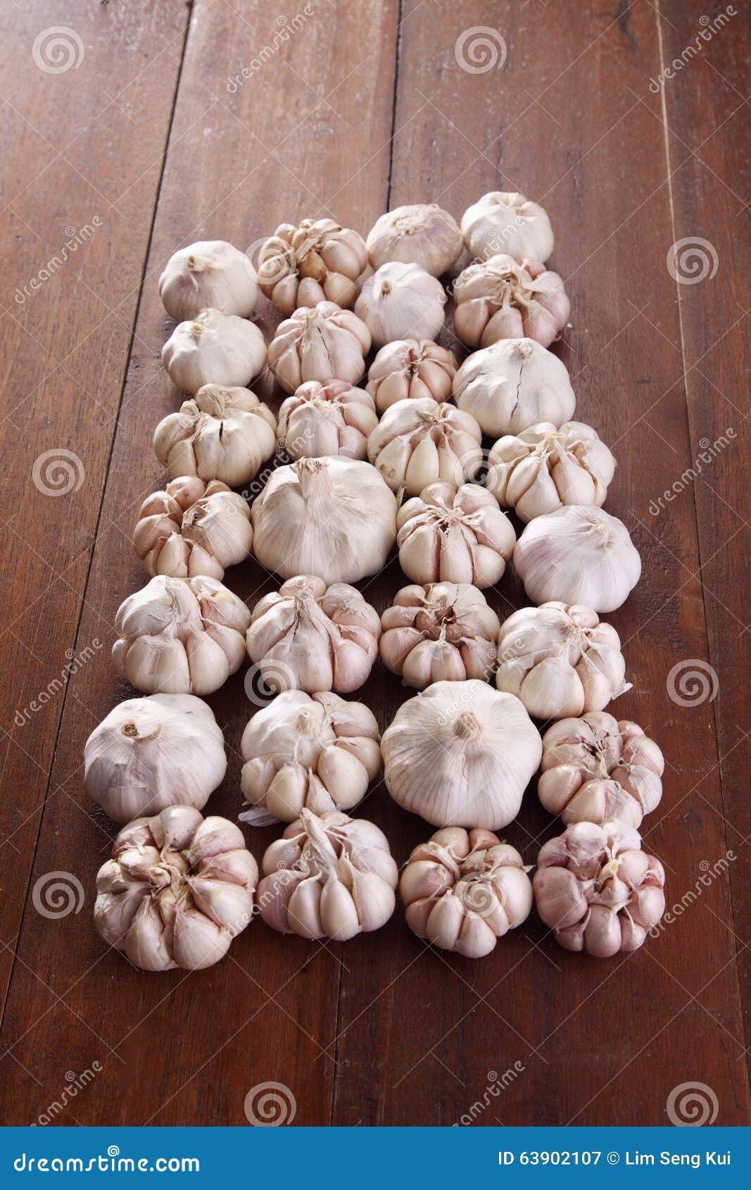 Garlic stock image. Image of market, clean, herb, natural - 63902107