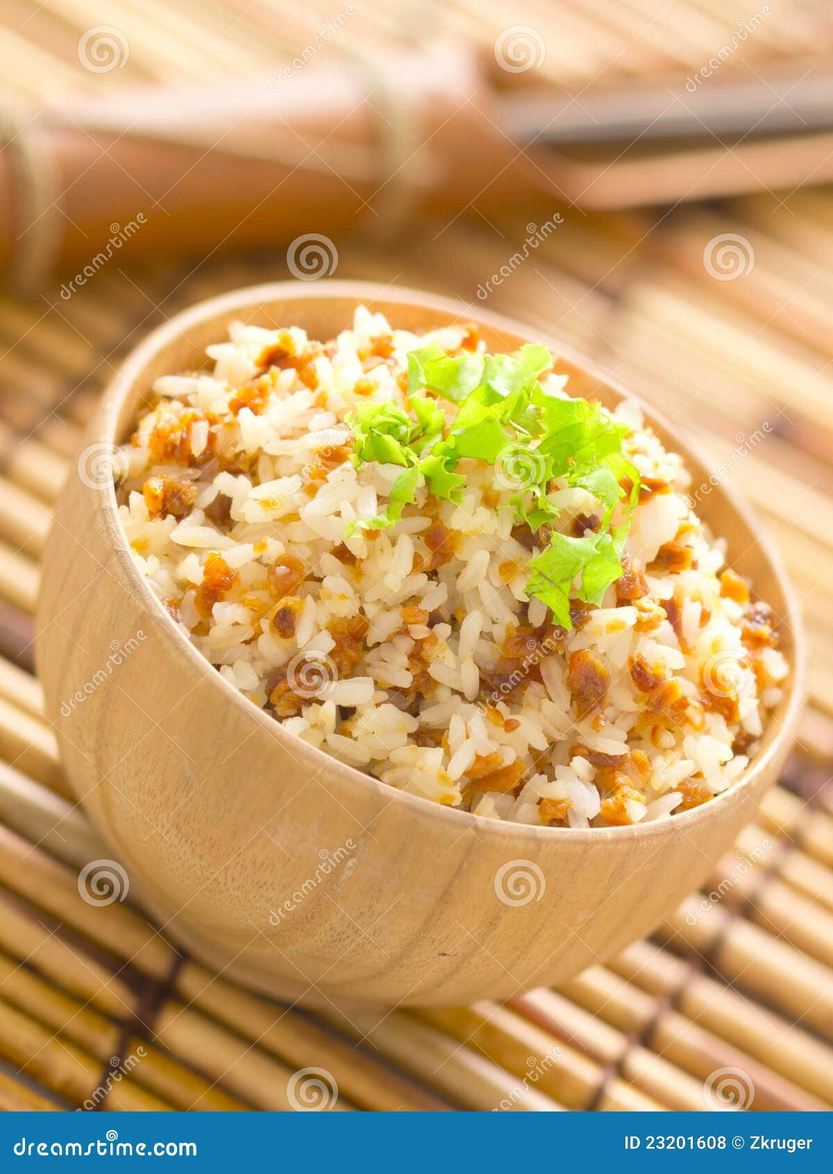 Garlic fried rice stock photo. Image of food, rice, color - 23201608