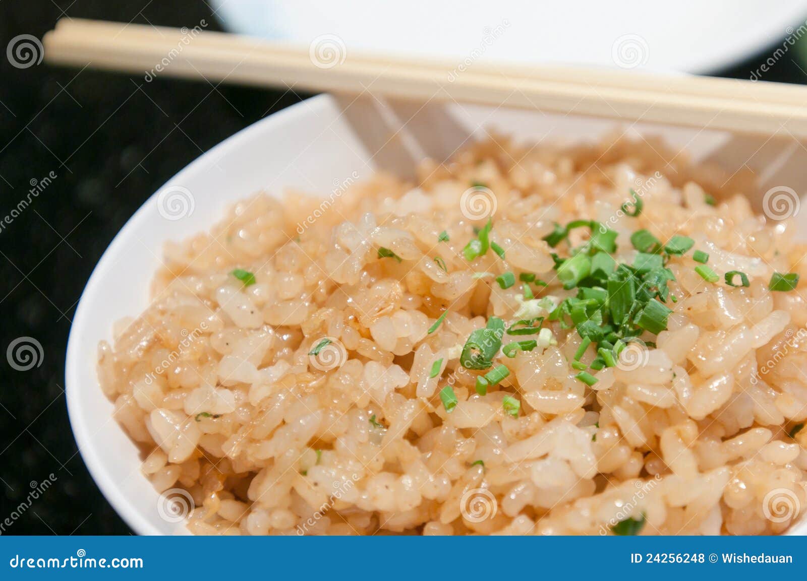 Garlic Fried Rice Japanese Food Stock Photo - Image of gourmet ...