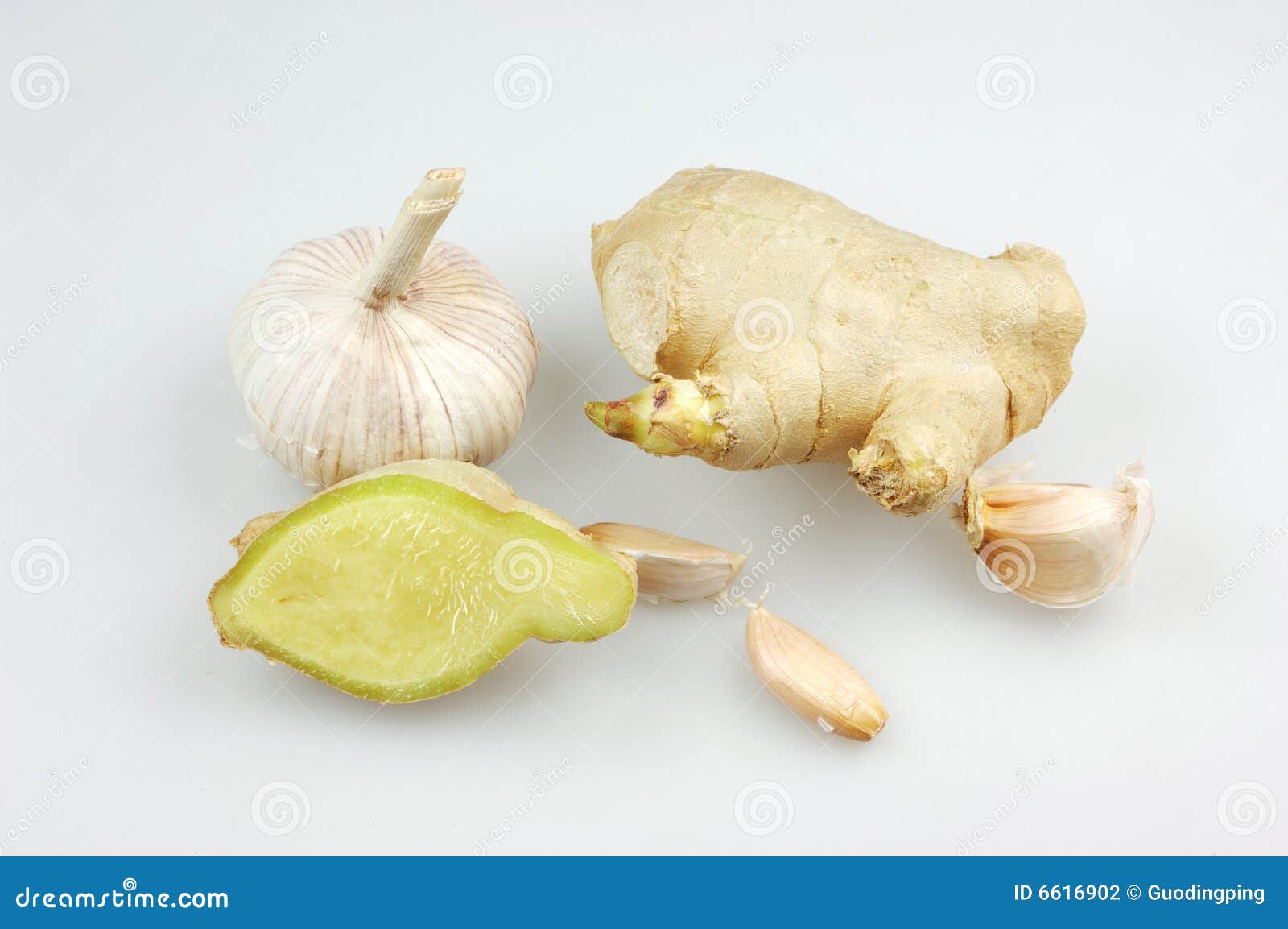 Garlic and ginger stock photo. Image of chinese, asian - 6616902