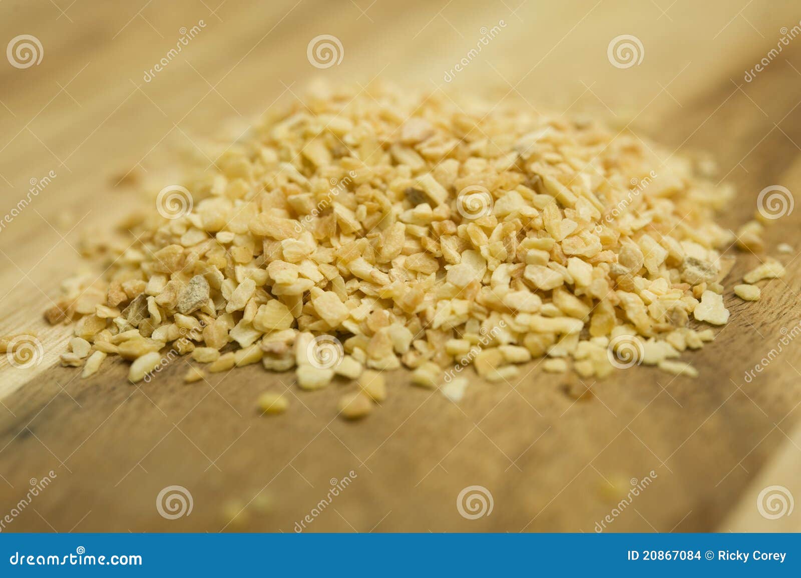 Garlic Granules stock photo. Image of flavour, food, granules - 20867084
