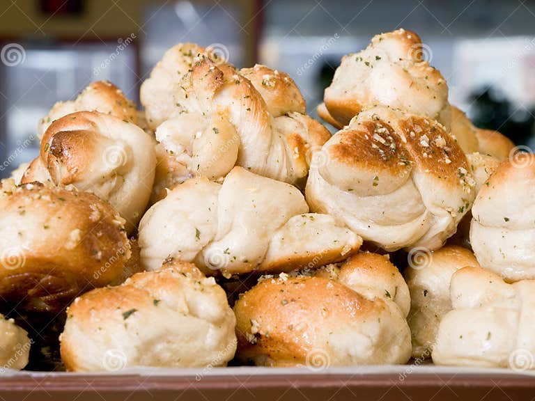 Garlic Knots stock image. Image of fattening, healthy - 23705067