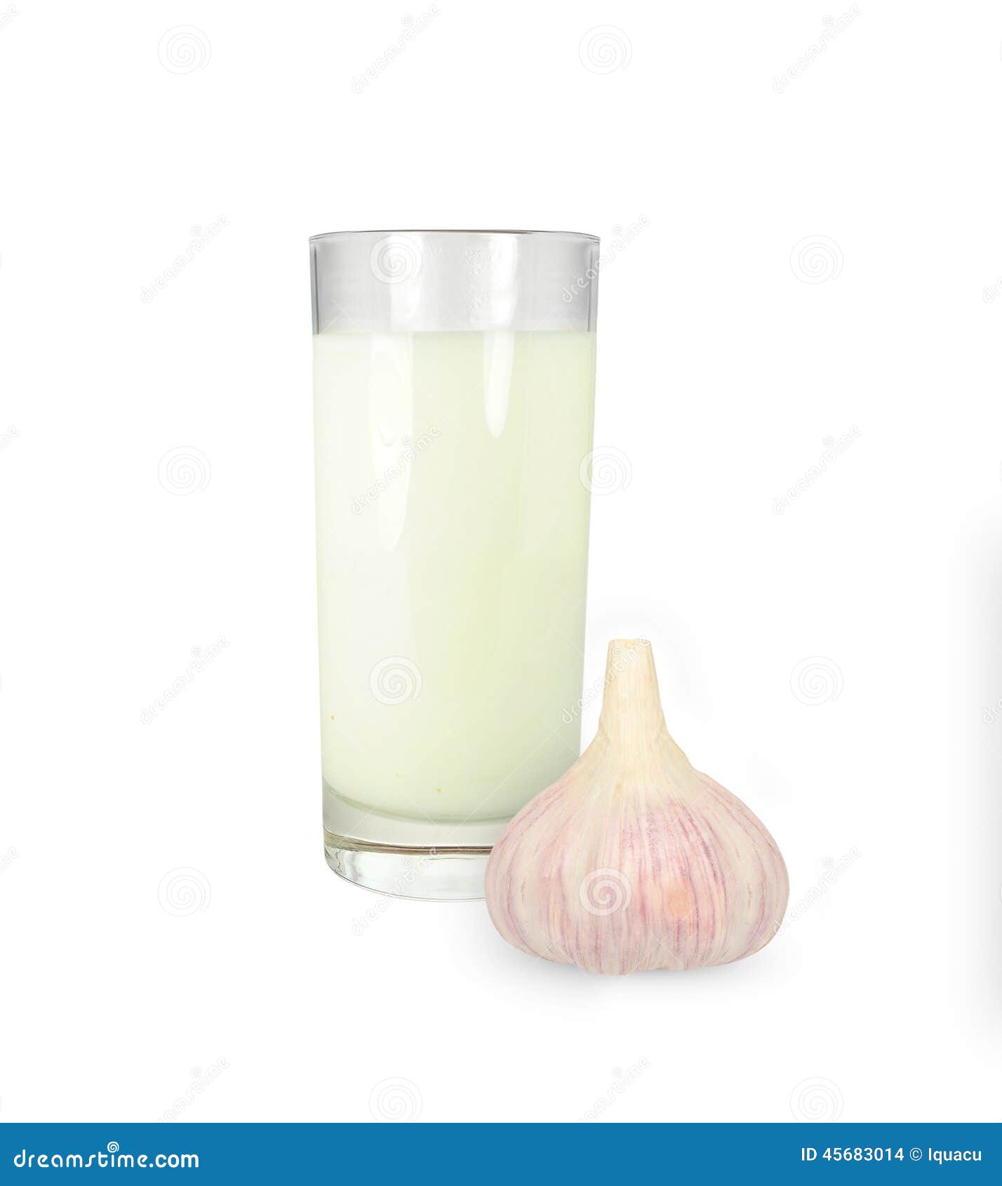 Garlic with milk stock photo. Image of beverage, organic - 45683014