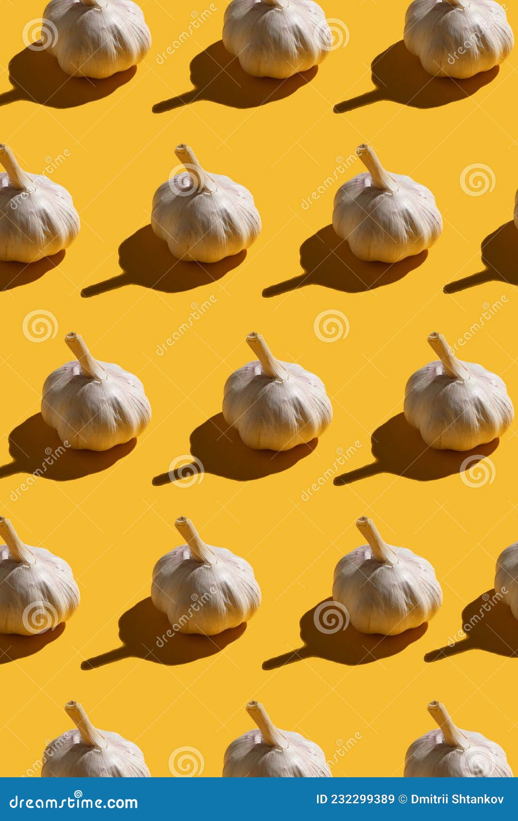 Garlic Pattern Stock Illustration | CartoonDealer.com #42363928