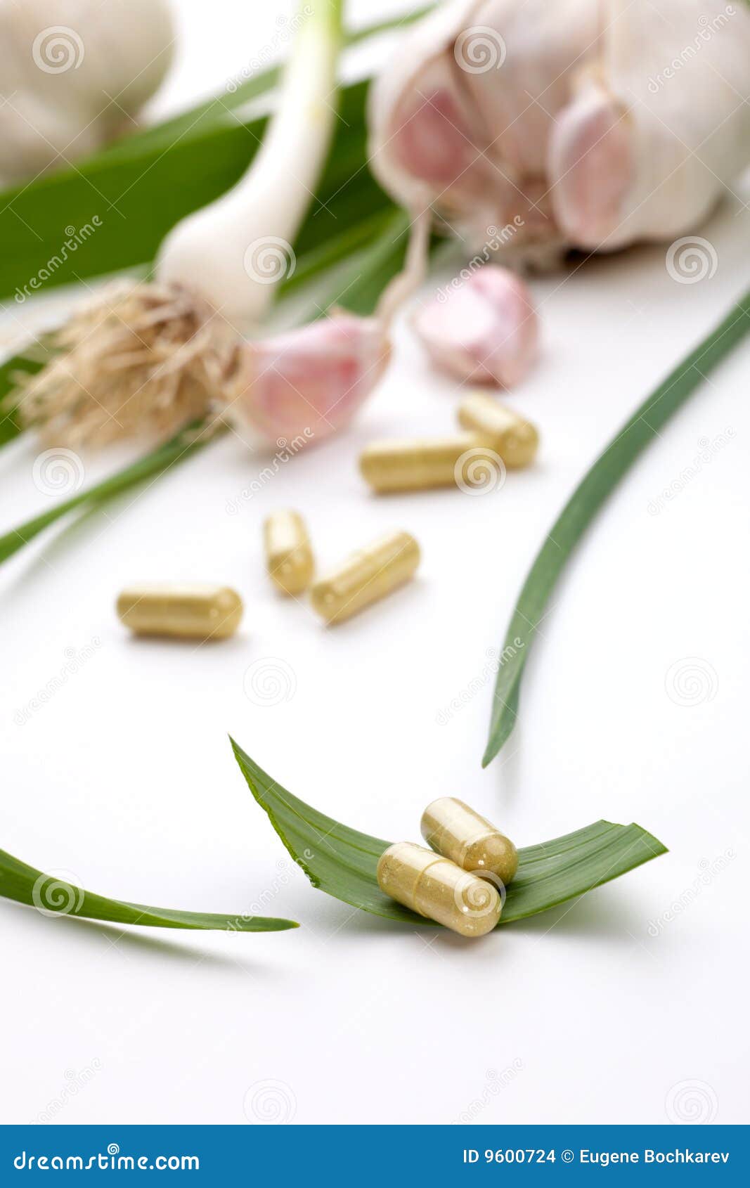 Garlic pills stock photo. Image of capsule, pills, medication - 9600724