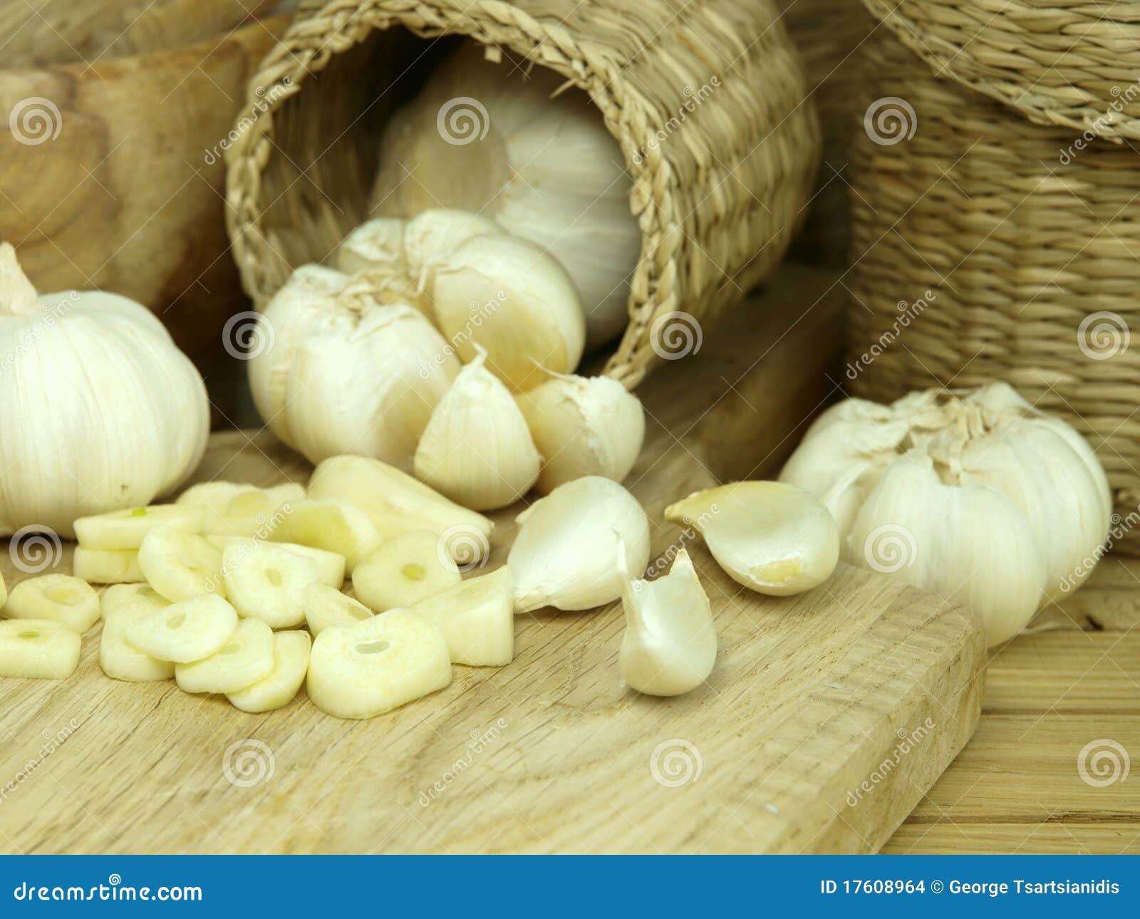 Garlic pods stock photo. Image of organic, nutrition - 17608964