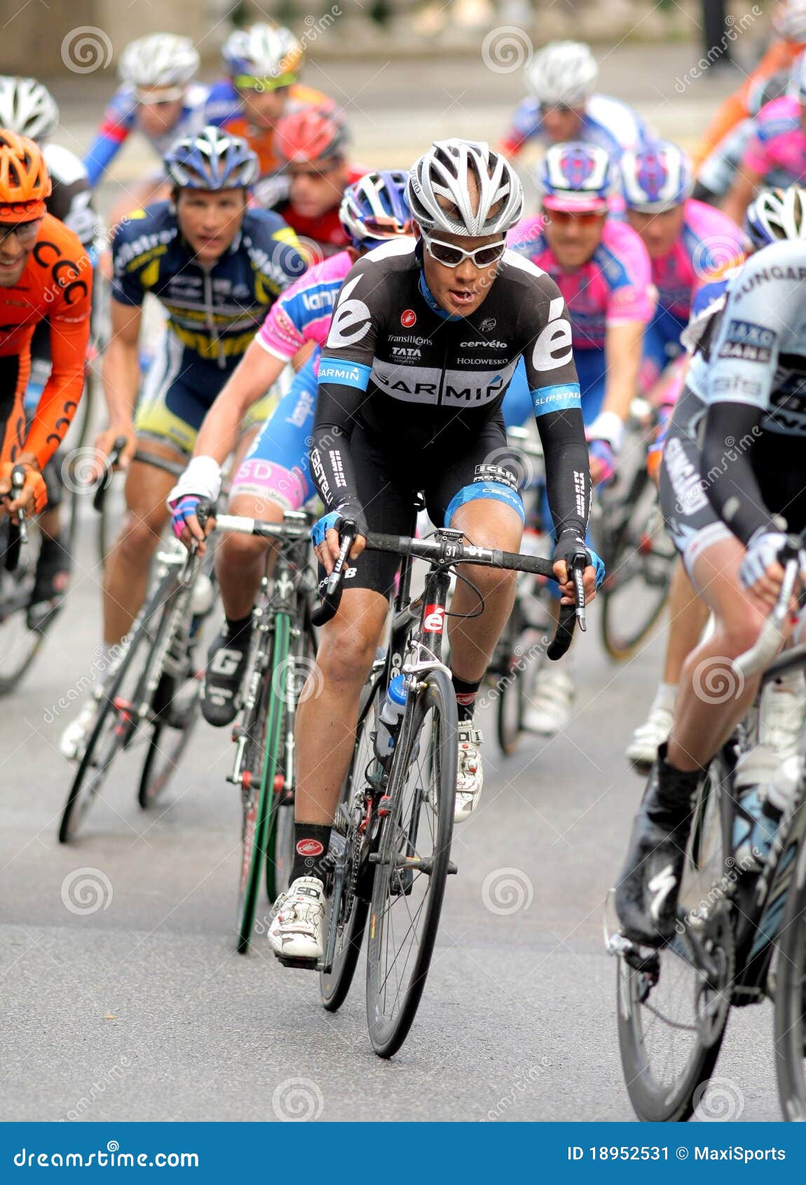 Garmin Cervelo S Cyclist Tom Danielson Editorial Photo - Image of ...