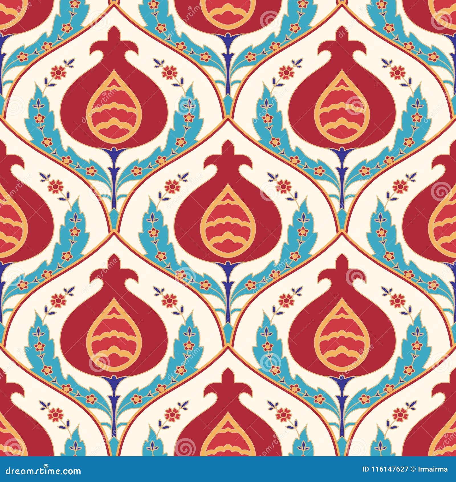 Garnet tile pattern stock illustration. Illustration of antique - 116147627