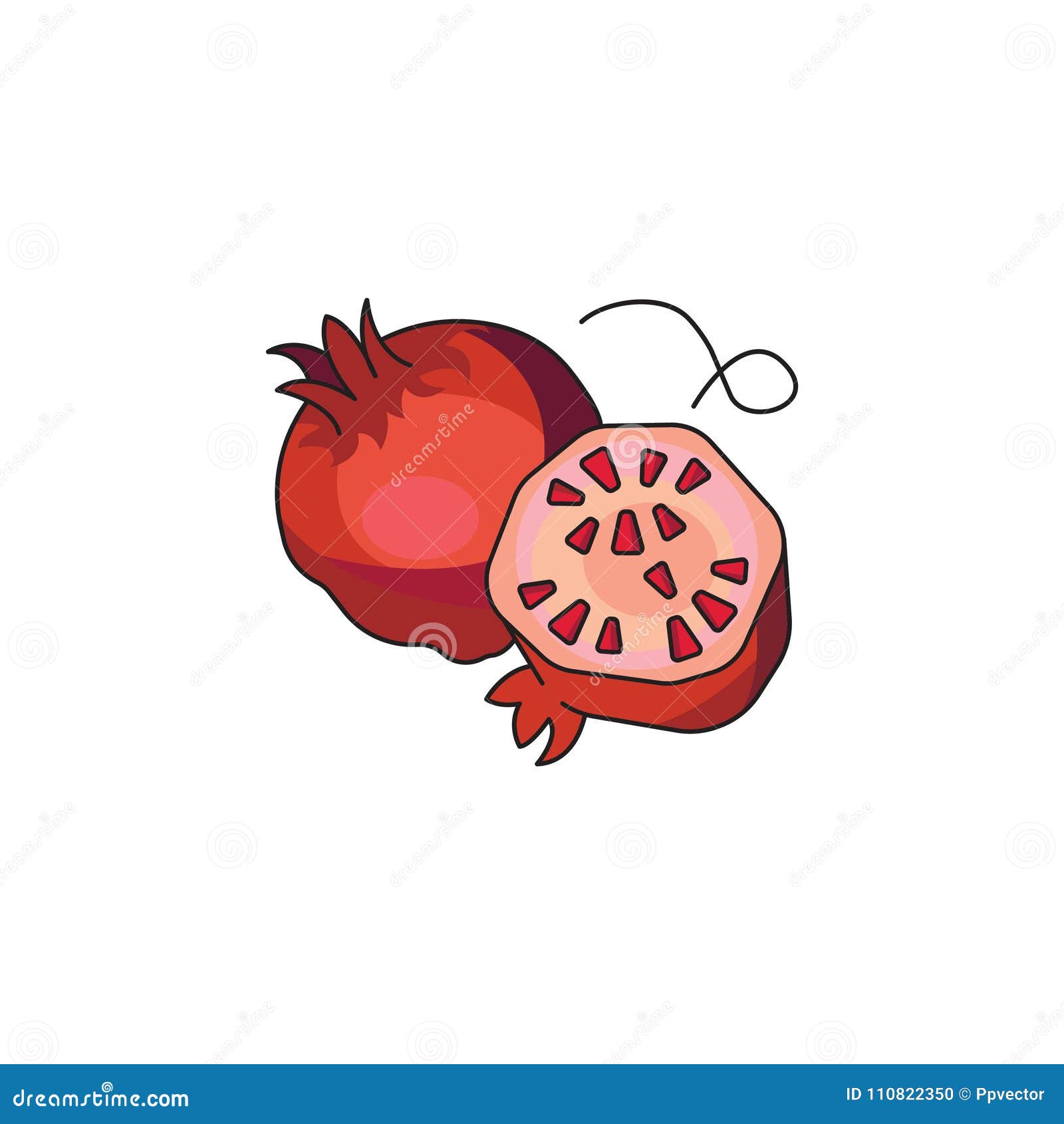 Garnet vector icon symbol stock vector. Illustration of icon - 110822350