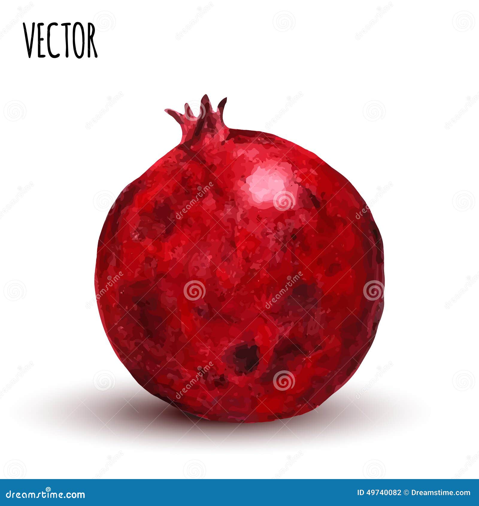 Garnet Vector Illustration | CartoonDealer.com #49740082