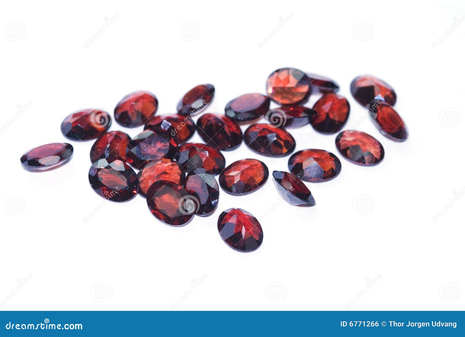 Garnets stock photo. Image of isolated, jewellery, garnet - 6771266