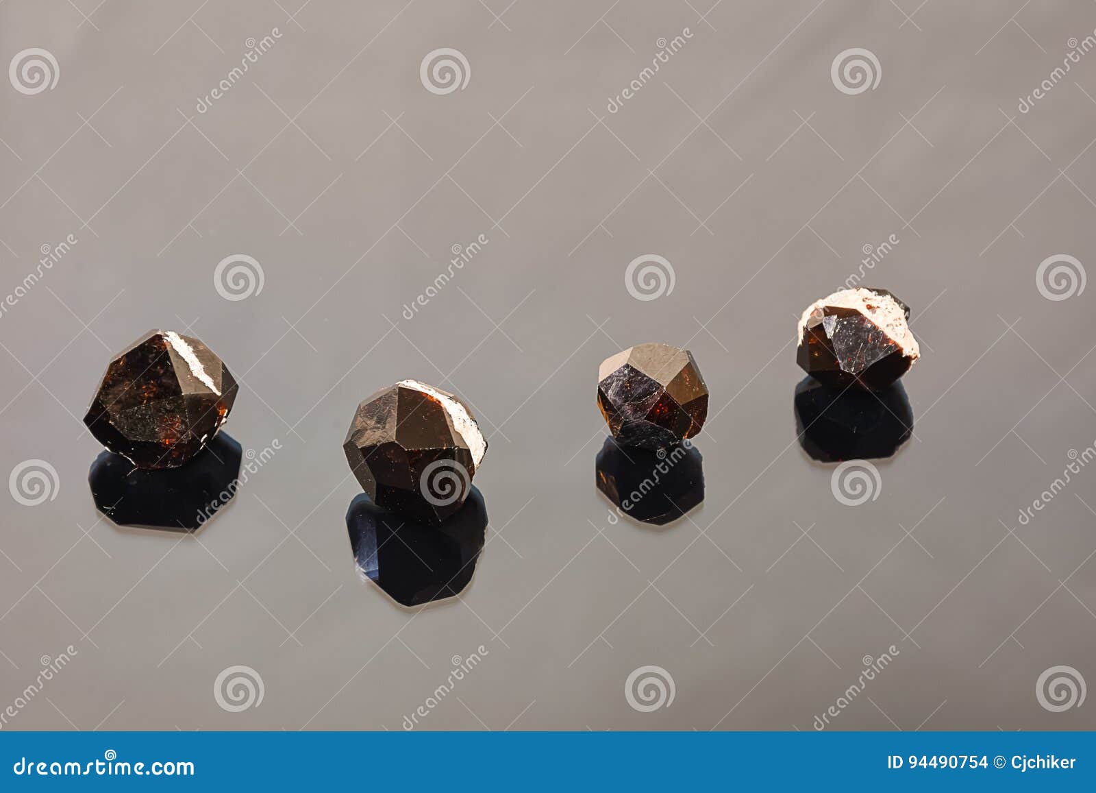 Garnets from Nevada stock photo. Image of gemstone, nature - 94490754