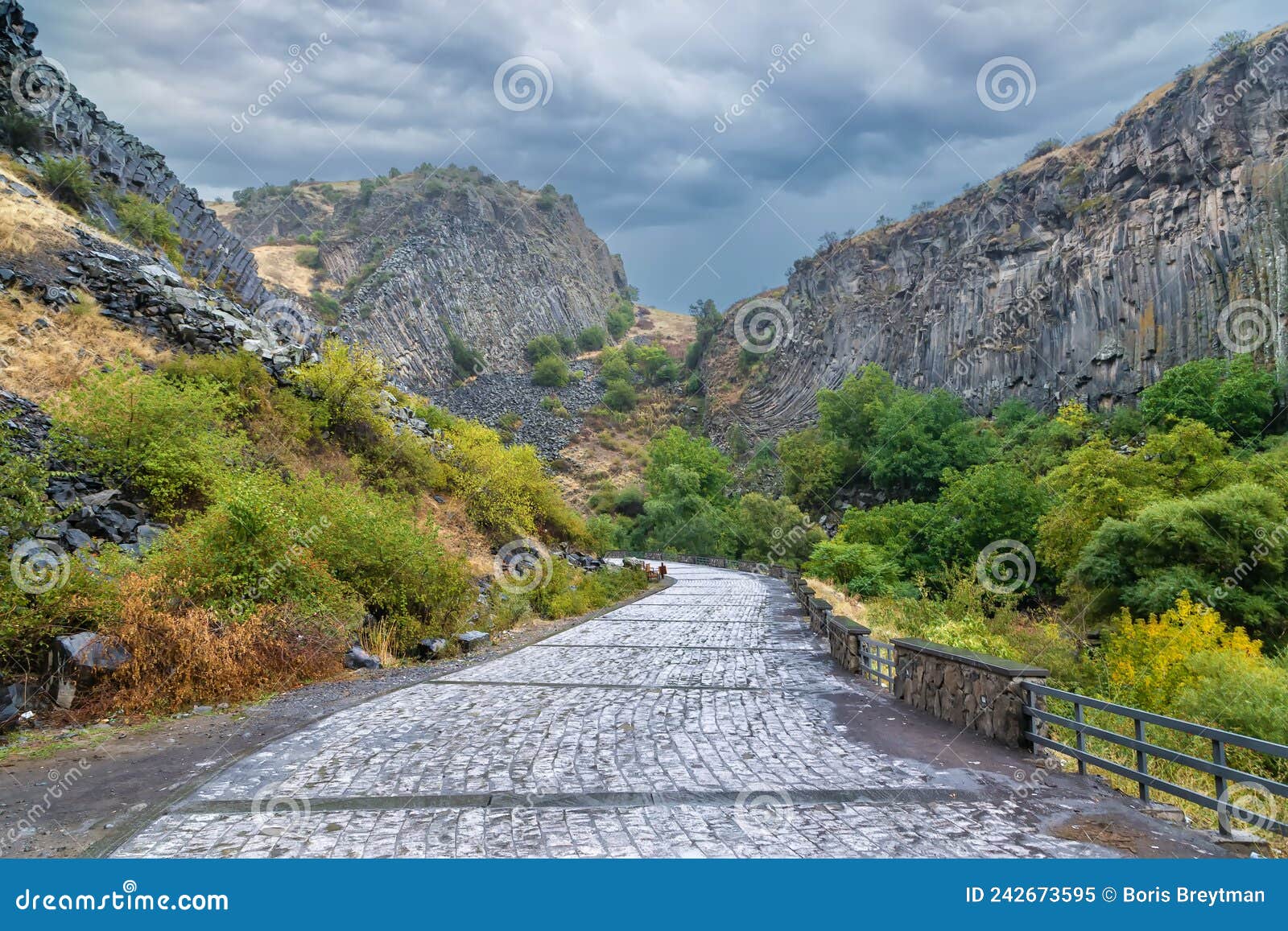 Garni Gorge, Armenia stock image. Image of natural, caucasus - 242673595